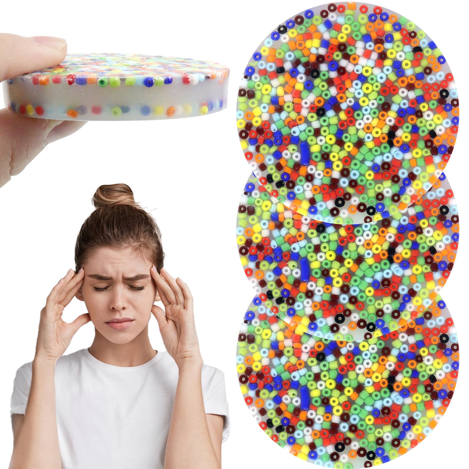 Picky Fidget Pad, 3Pcs Skin Picking Fidget Toys, Sensory Toys for ...