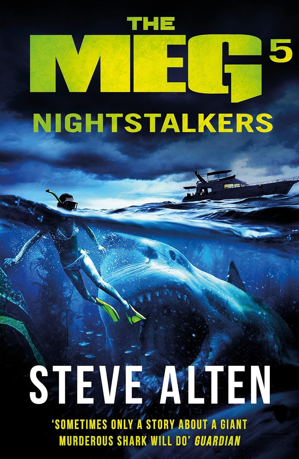 MEG: Nightstalkers (Megalodon Book 5) eBook : Alten, Steve: Amazon.in ...