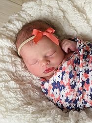 Amazon.com: 16 PCS Baby Nylon Headbands Hairbands Hair Bow Elastics for ...