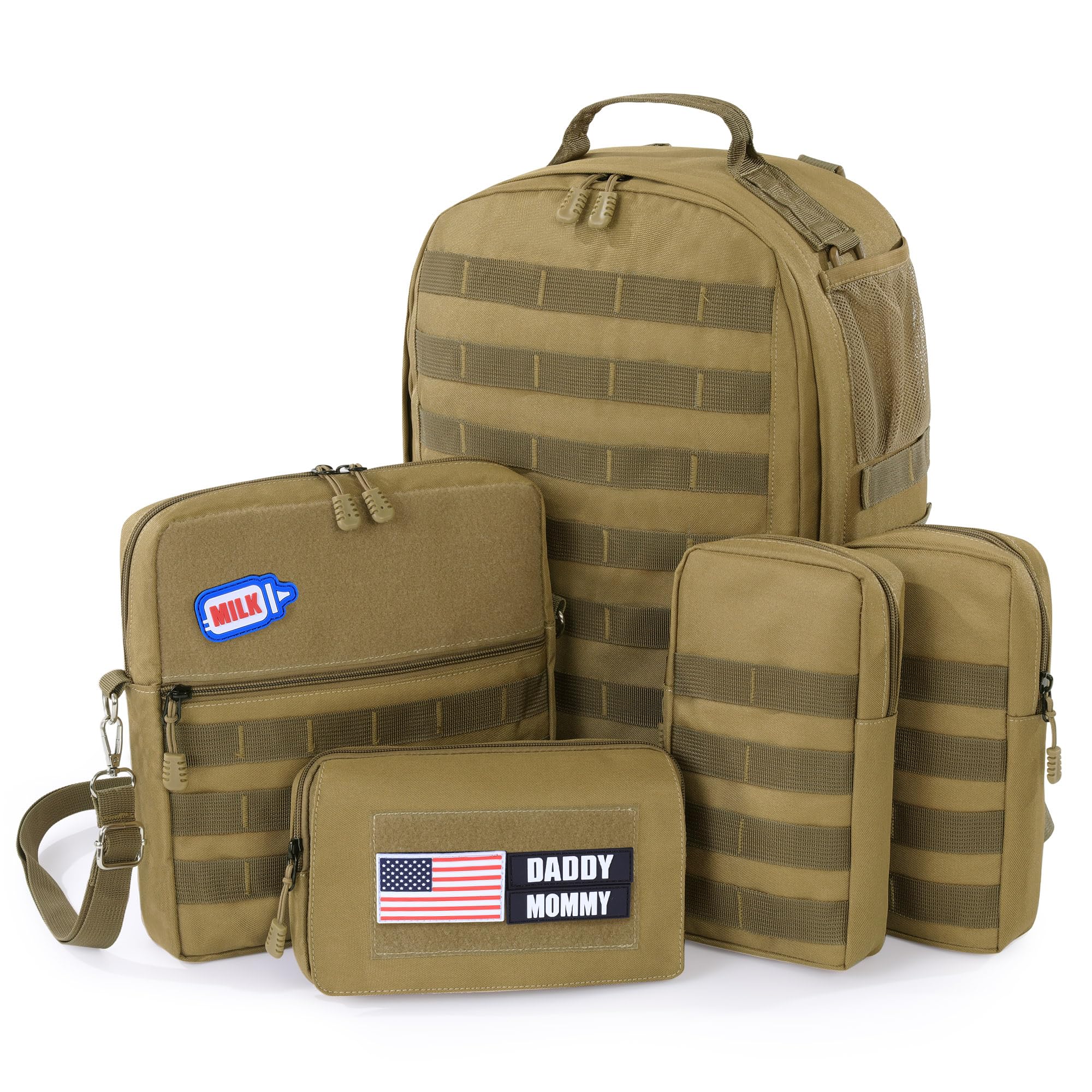 Snapklik.com : MABOZOO Baby Diaper Bag Backpack Combo
