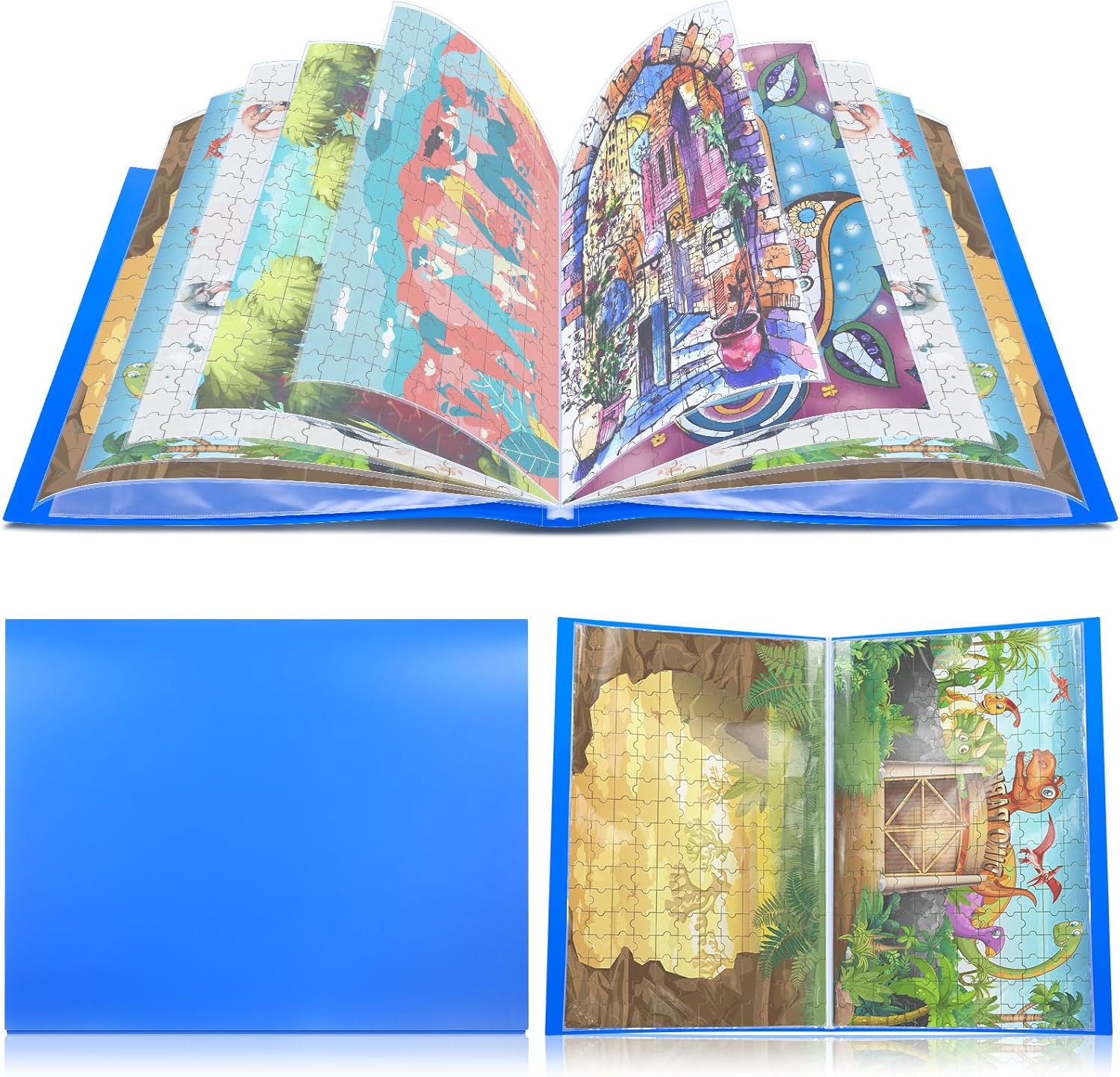 Amazon.com: Nezyo 30 Pockets Puzzle Storage Folder Keeper for 1000 ...