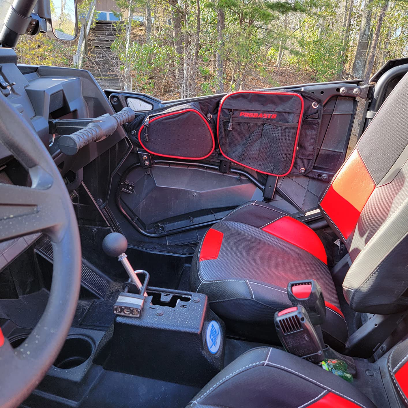 $11/mo - Finance SUNPIE UTV Roof Storage Bags Roll Bar Triangle Bag ...