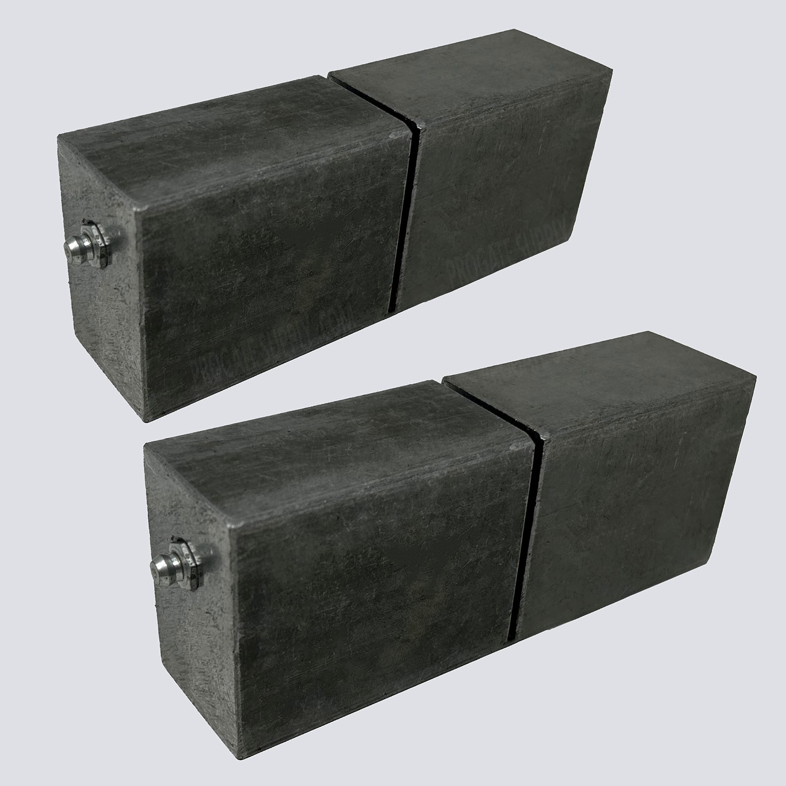 JM Steel 7" Square Rectangle Hinge Heavy Duty Weld on Steel Ball ...