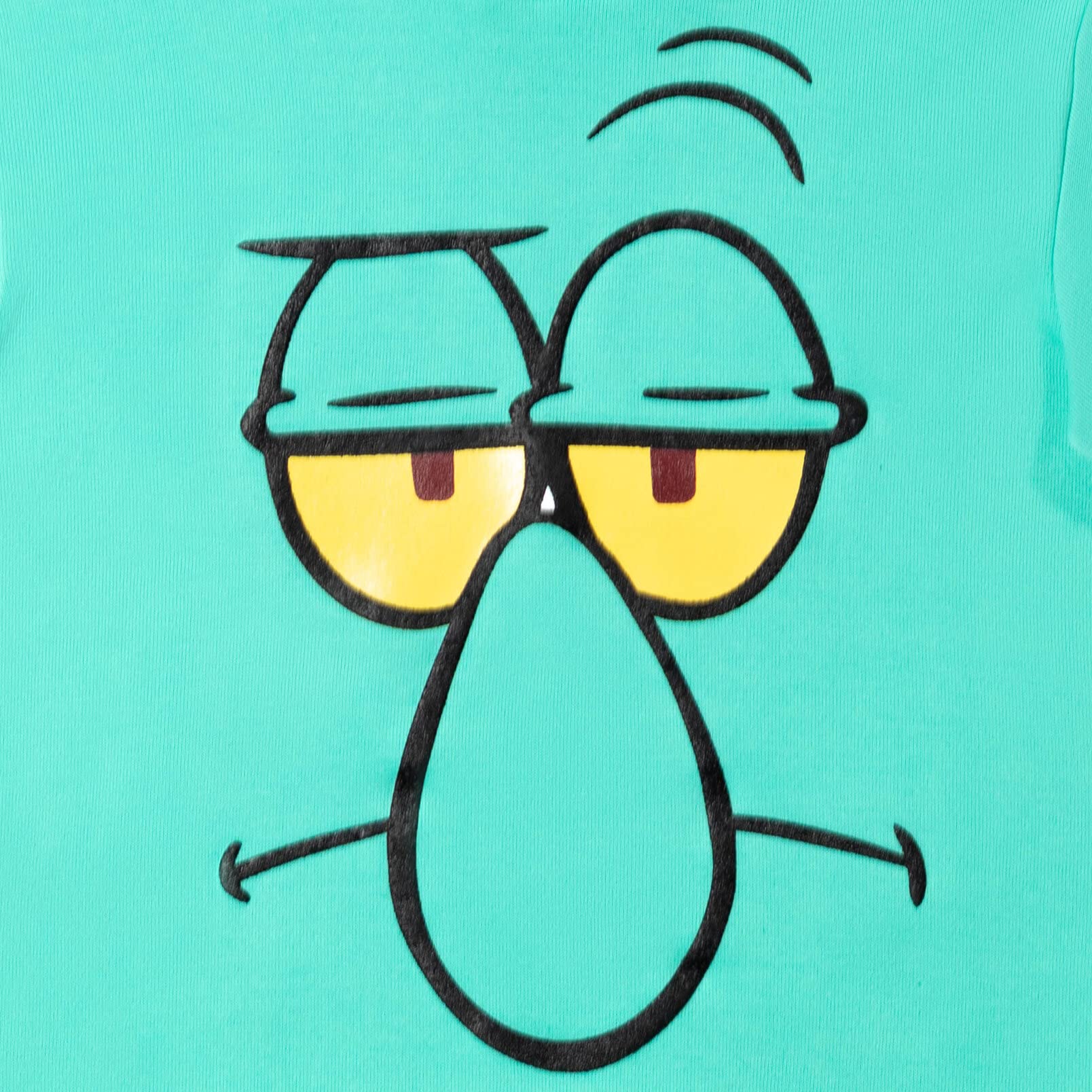 Snapklik.com : SpongeBob SquarePants Squidward Big Boys Hoodie Aqua 14-16