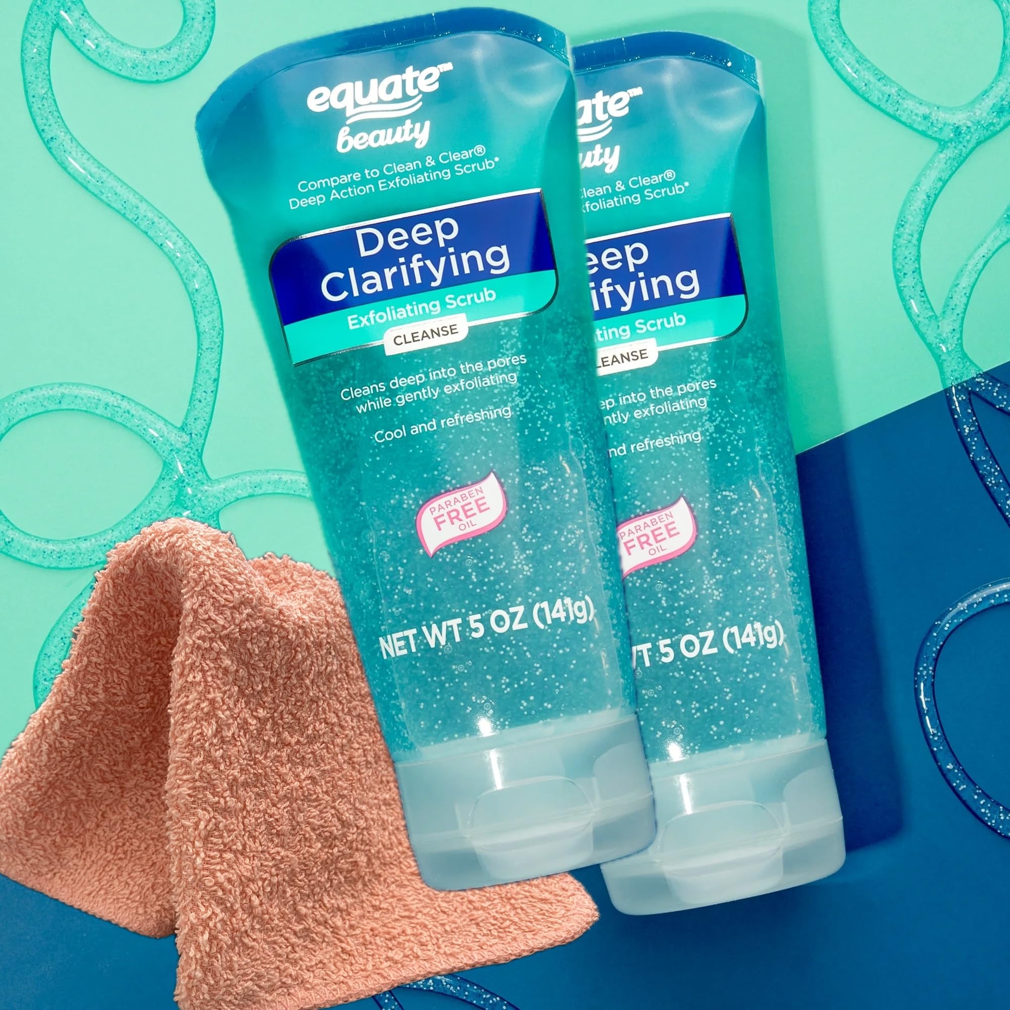 Amazon.com: Equate Beauty Deep Clarifying Exfoliating Facial Cleanser ...