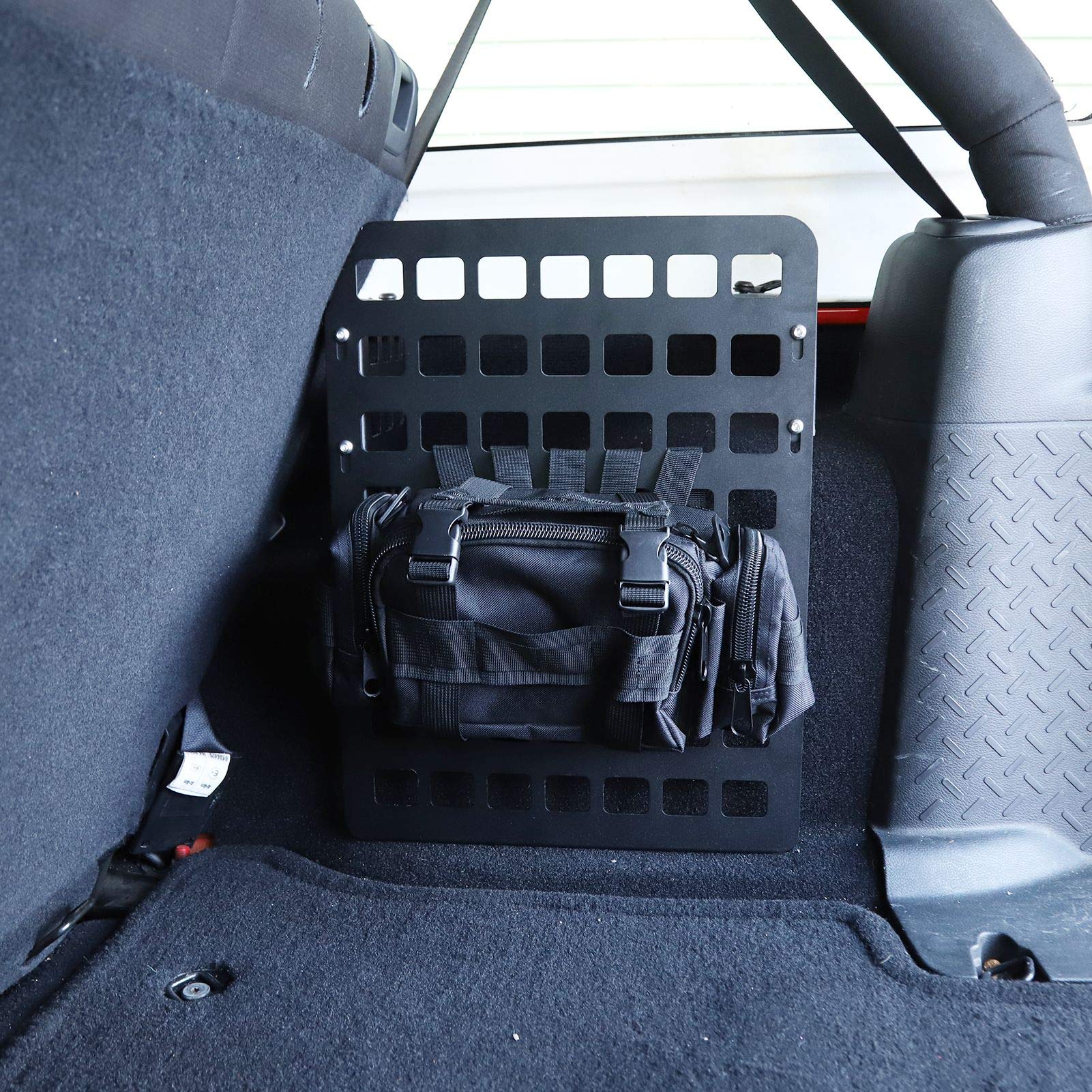 Metal Trunk Organizer, Rear Cargo Rack Shelf Cargo Storage Box for 2007 ...