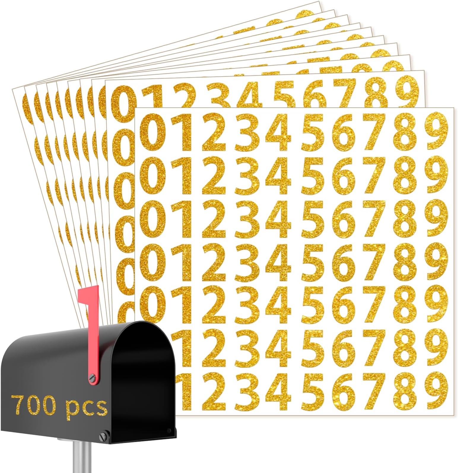 Amazon.com: StayMax Wedding Party Number Stickers for Table Card ...