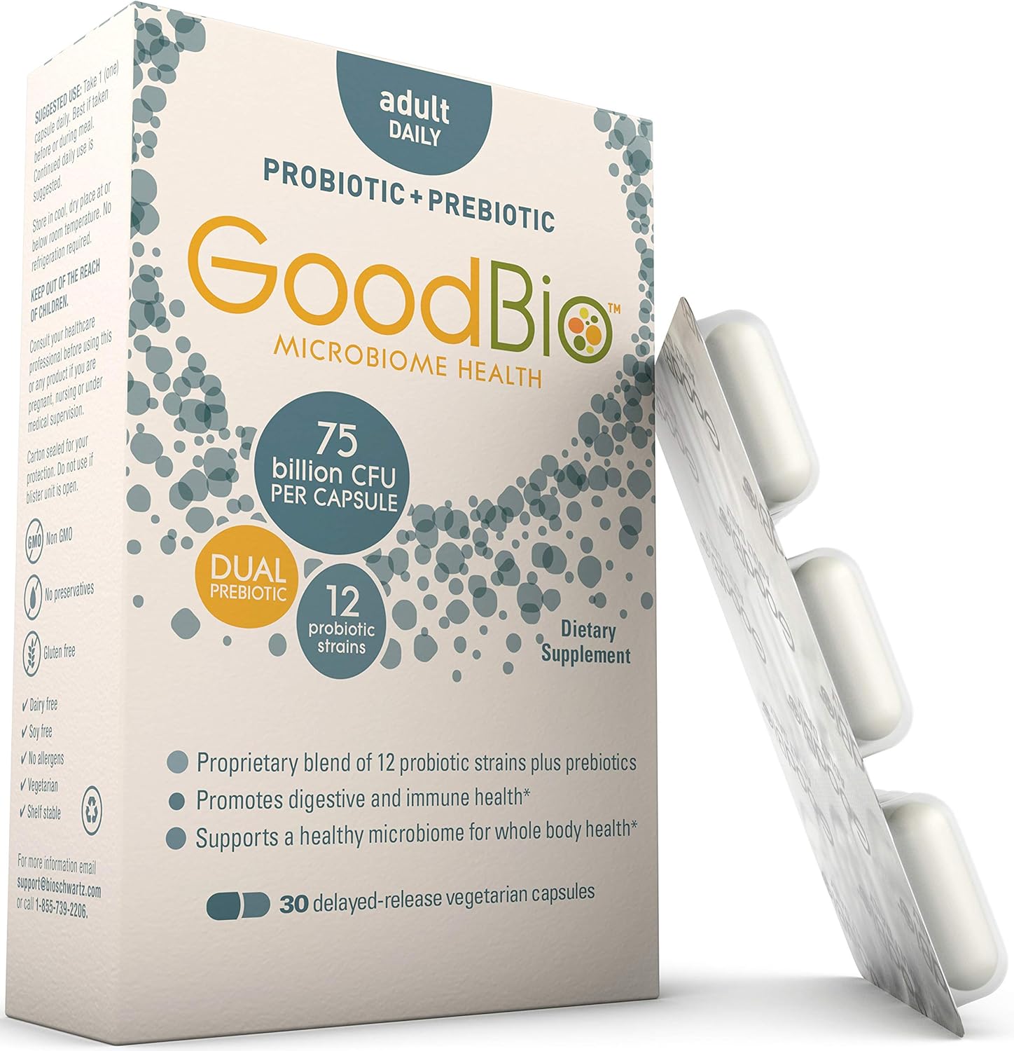 Amazon.com: Premium Prebiotics and Probiotics Supplement for Immune ...