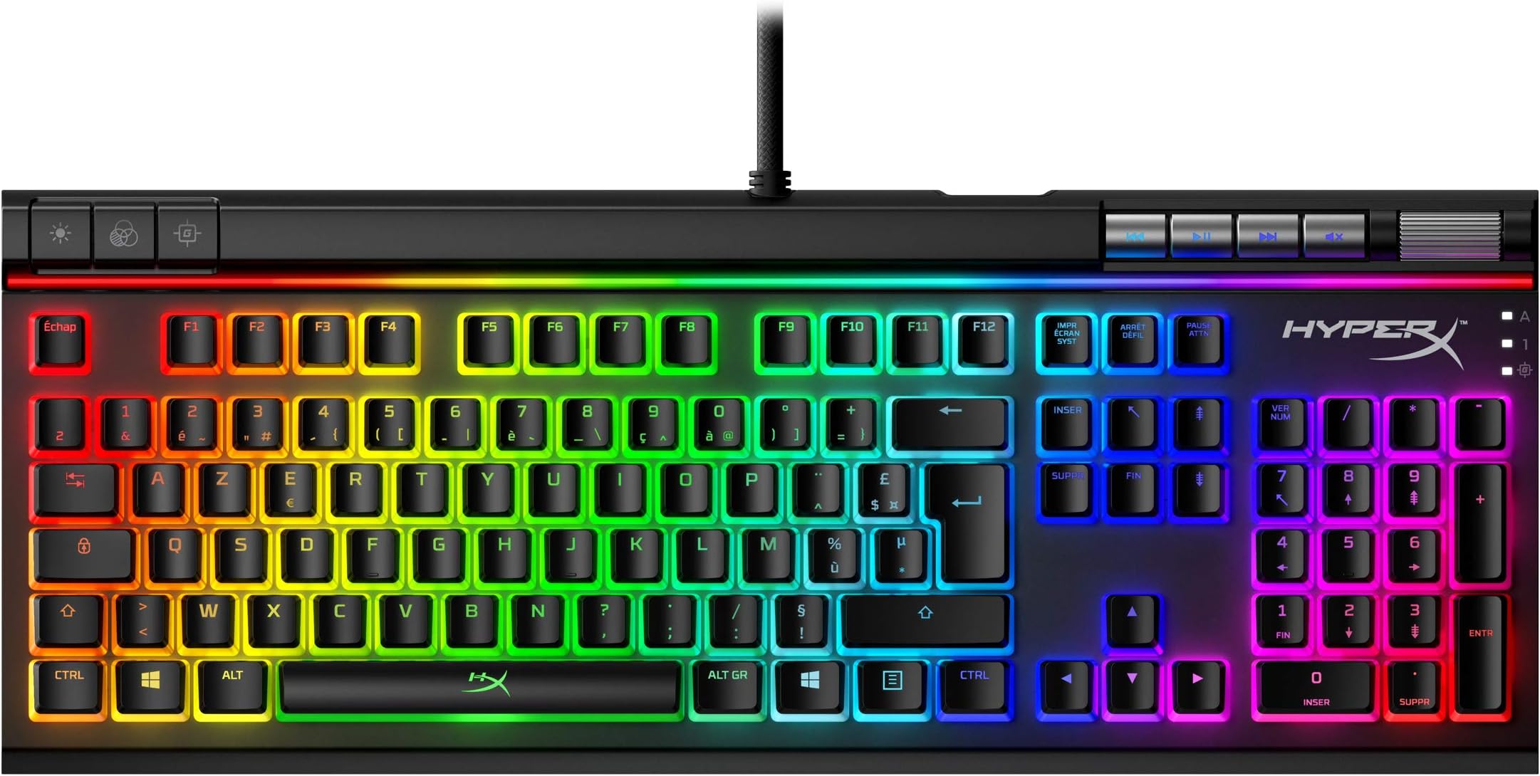HyperX Alloy Elite 2 – Mechanische Gaming-Tastatur, Software-gesteuerte Beleuchtung und ...