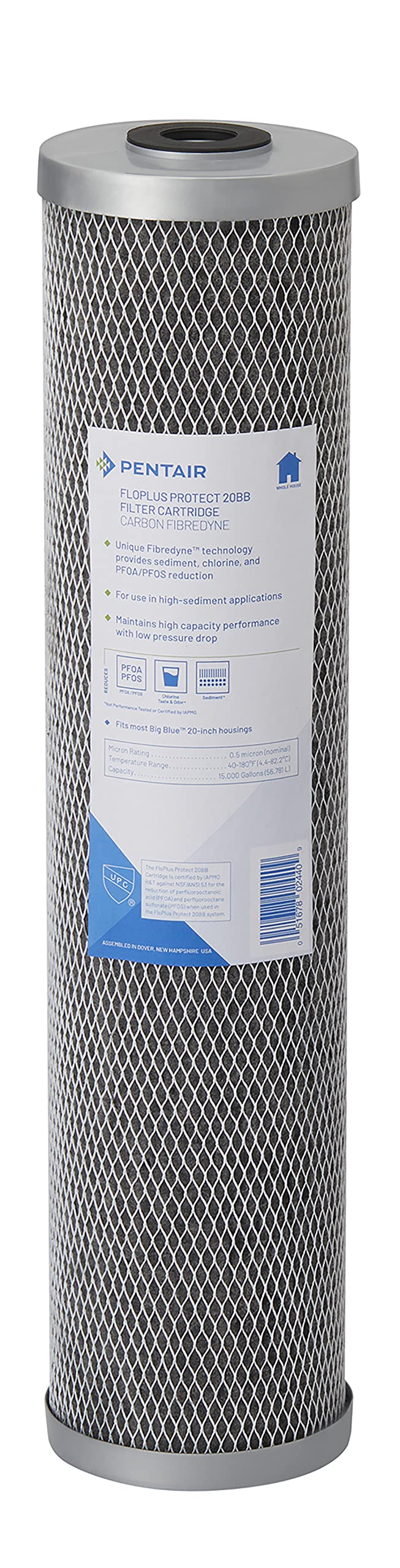 Snapklik.com : Pentair FloPlus Protect 20BB Big Blue Carbon Water ...