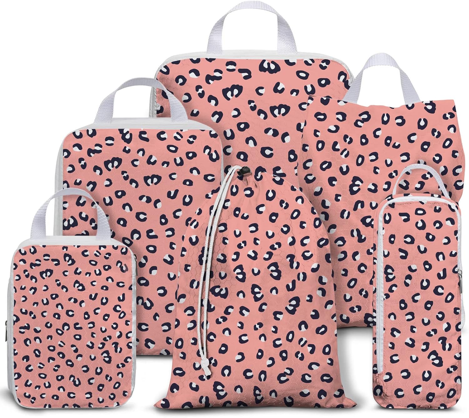 Amazon.com: 6 Set Compression Packing Cubes Compressed Storage Bags for ...