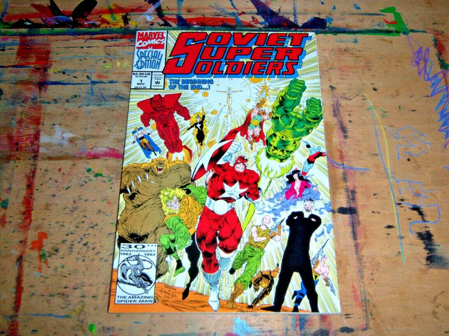 Amazon.com: Soviet Super Soldiers, Edition# 1: Marvel: Books