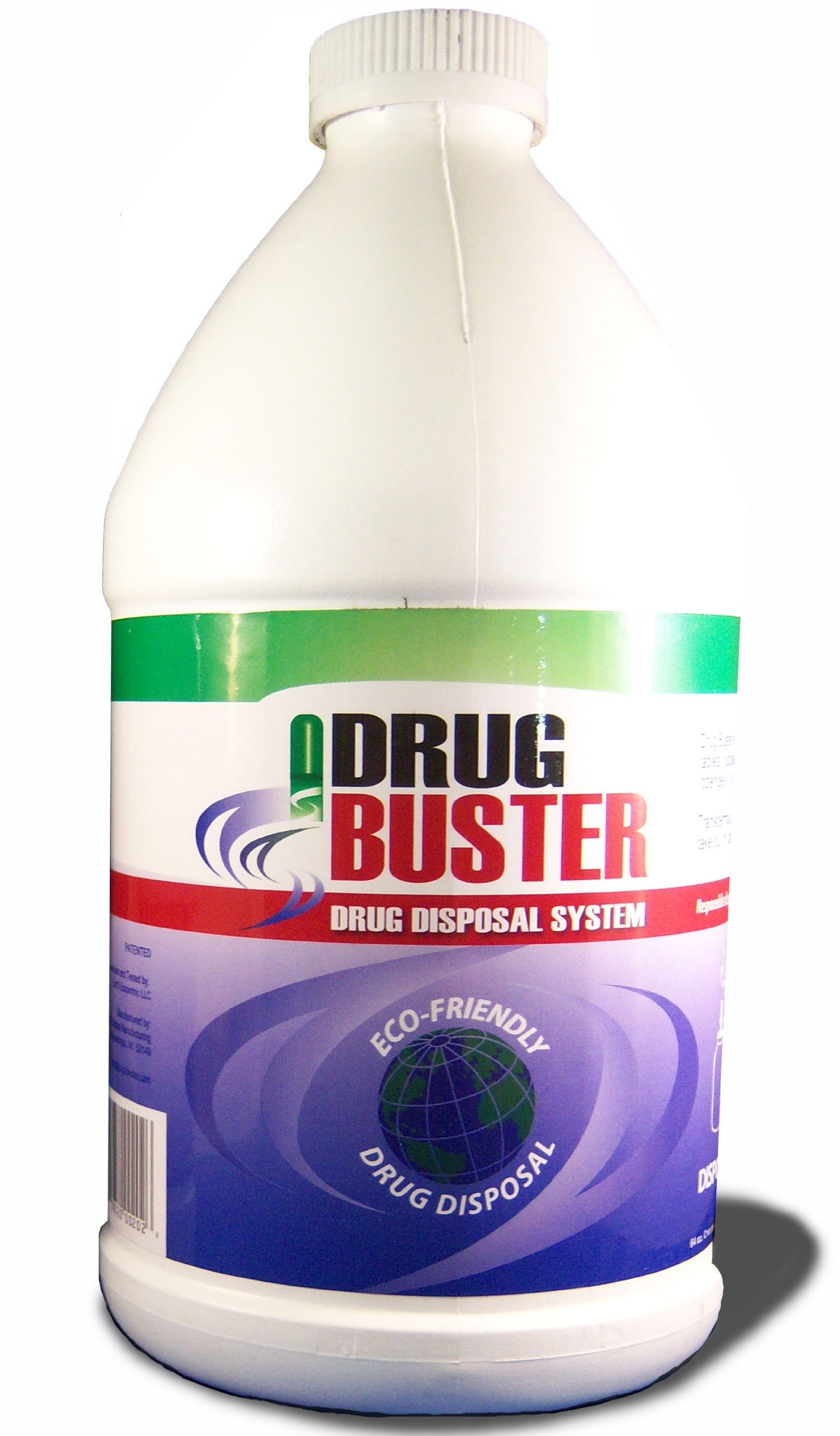 Amazon.com: Drug Buster Instant Drug Disposal System, 64oz Bottle ...