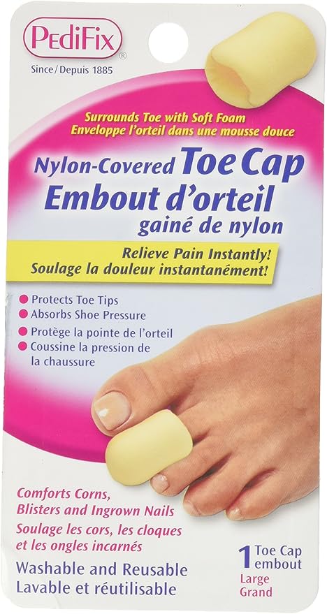 Amazon.com: Pedifix Podiatrists' Choice Nylon-covered Toe Cap : Beauty ...