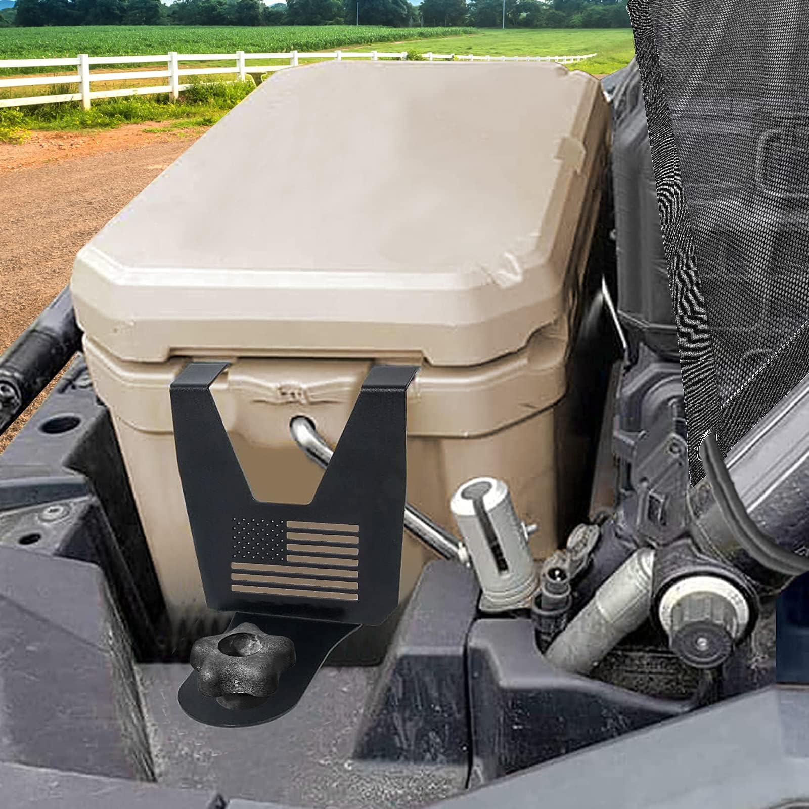 Amazon.com: RZR Cooler Mounting Brackets Compatible with RTIC 20 Cooler ...