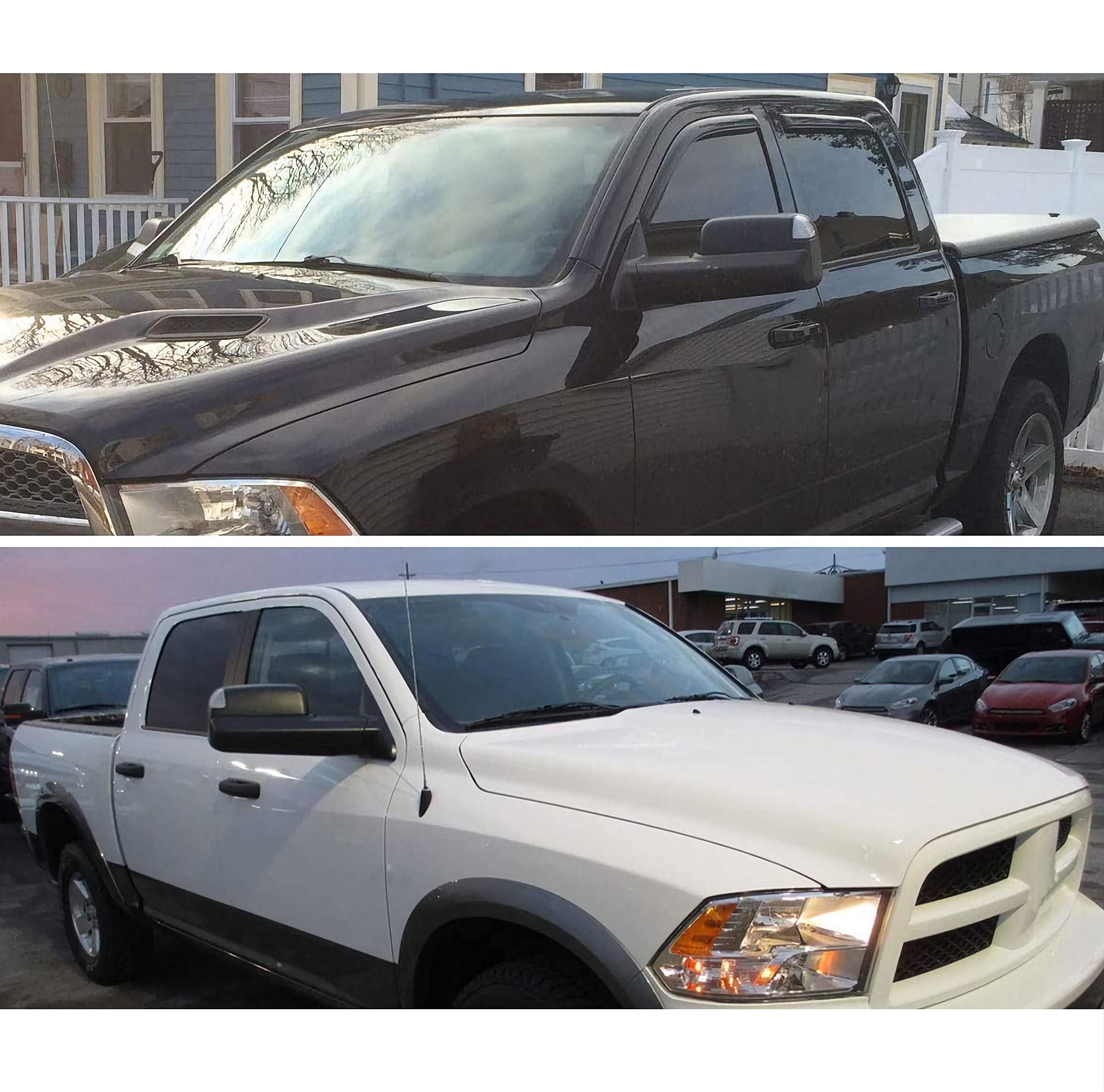 Sanooer Towing Mirrors Compatible with 2009-2018 Dodge Ram 1500, 2010 ...