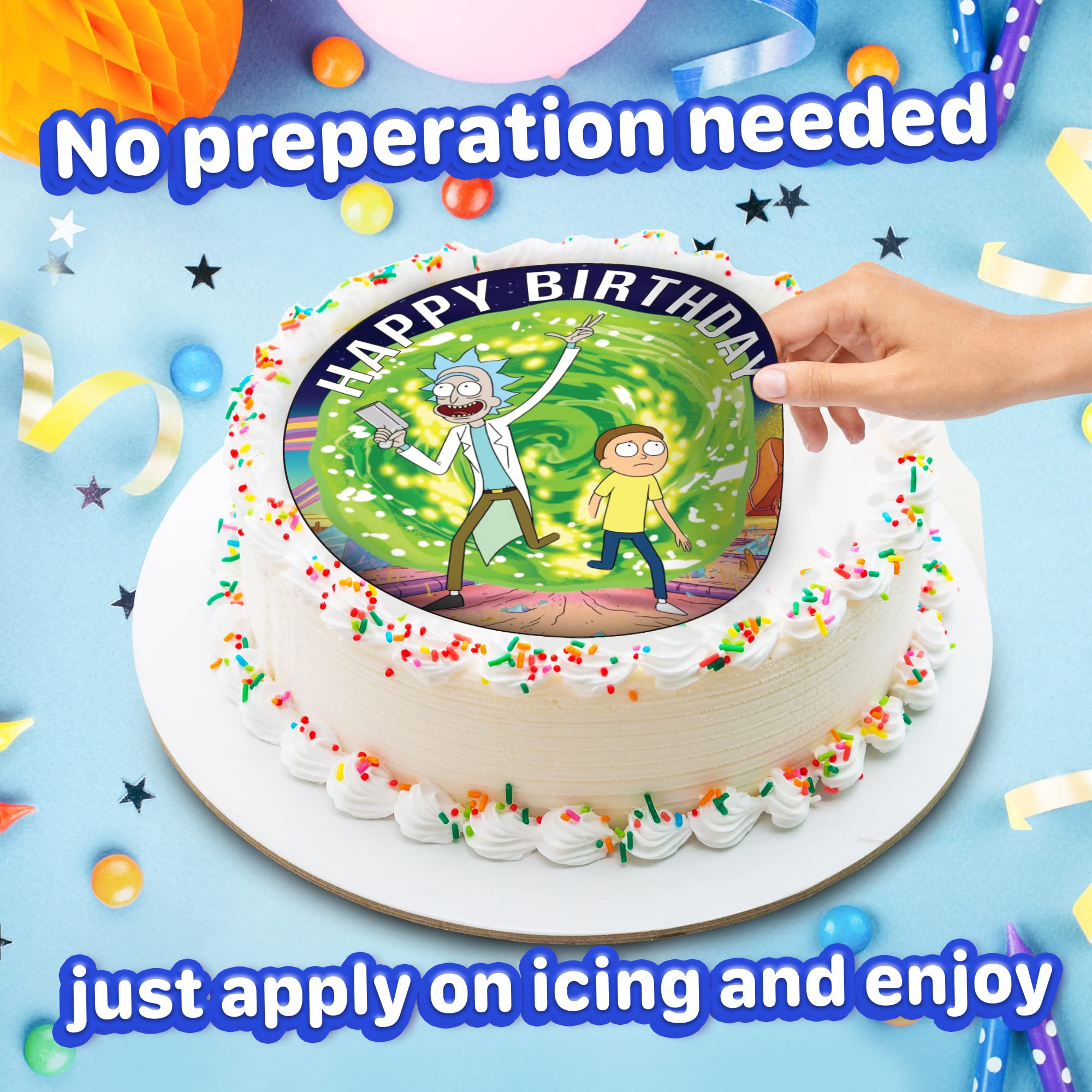 Happy Birthday Rick Cake