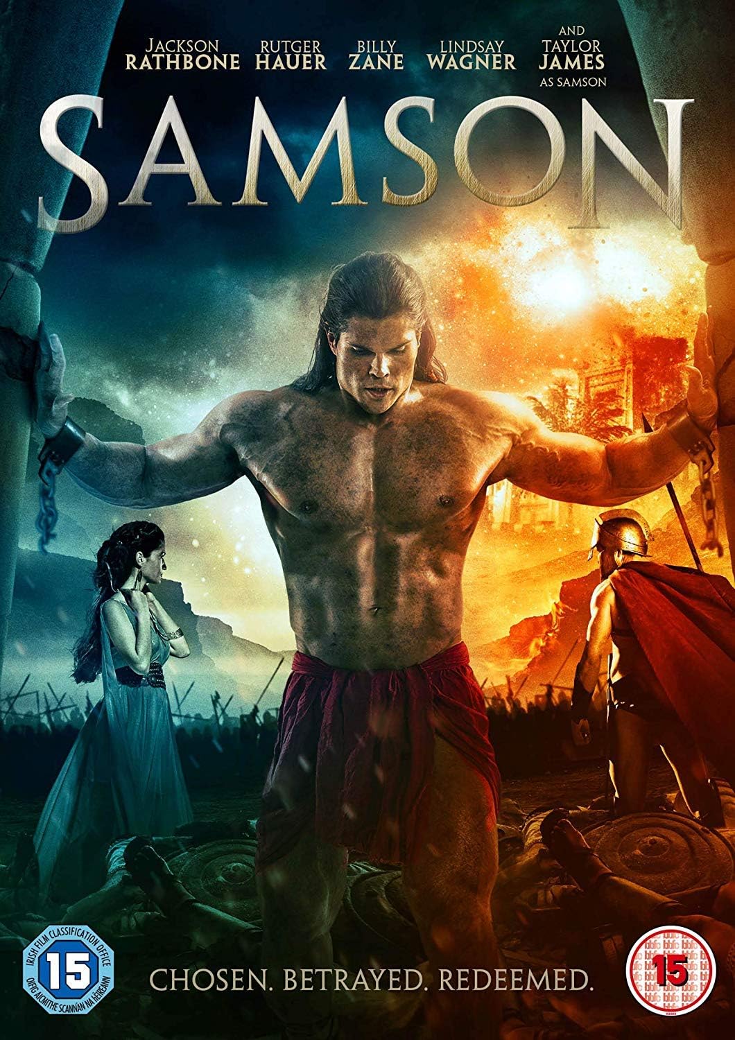 Samson [DVD]: Amazon.co.uk: Jackson Rathbone, Rutger Hauer, Billy Zane ...