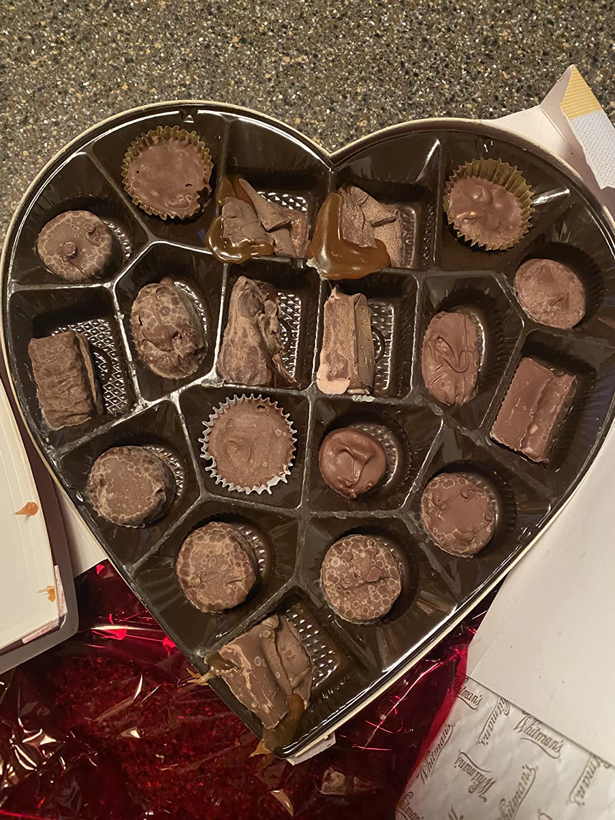 Amazon.com : Whitman's Sugar Free Sampler Heart, 10 Oz. : Grocery ...