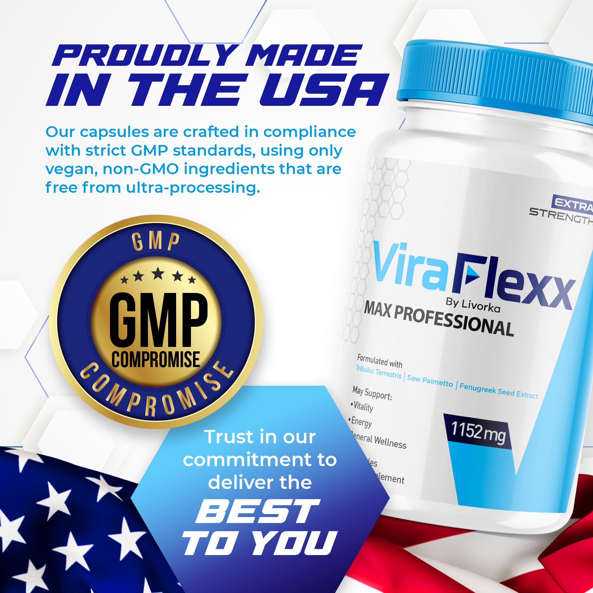 Snapklik.com : (2 Pack) ViraFlexx Capsules, ViraFlexx Advanced Support Formula Pills, Vira Flexx ...