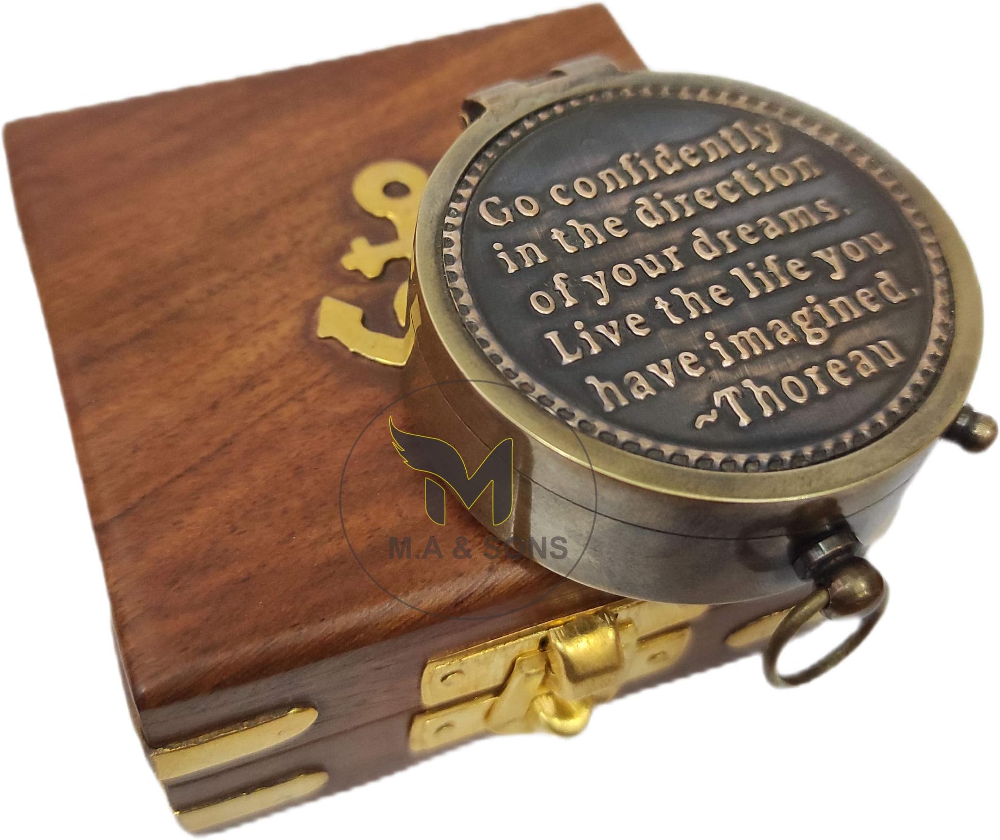 Buy Compass Pocket CompassFor Camping Compass Military Army Hiking ...