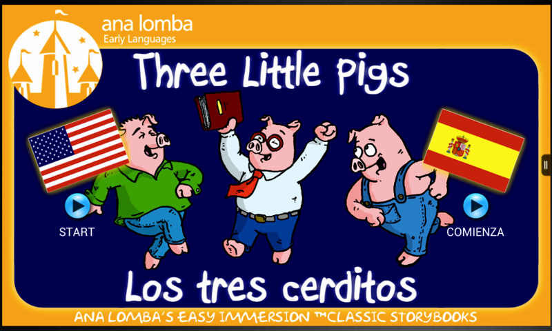 Ana Lomba – Three Little Pigs (Bilingual Spanish-English Story) (Kindle ...