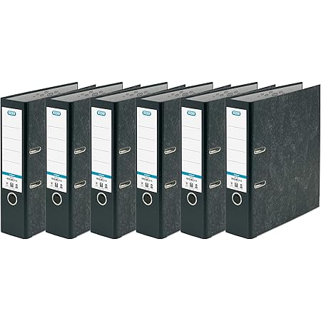 Eastlight Black A4 Bright Colour Lever Arch File, Box of 6 : Amazon.co ...