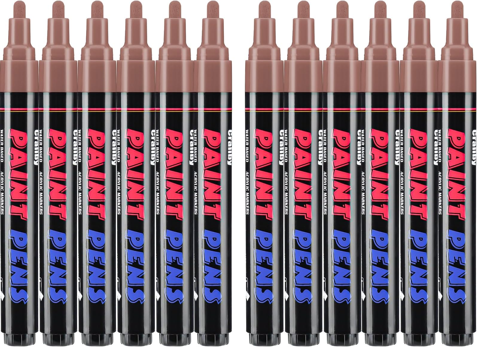 Amazon.com: edding 33 brilliant paper marker - brown - 1 waterproof ...