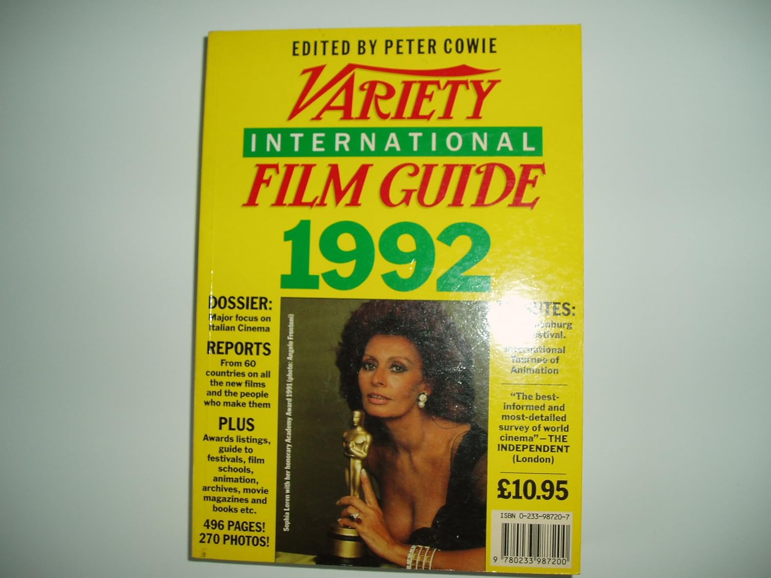 International Film Guide 1992: Cowie, Peter: 9780233987200: Amazon.com ...
