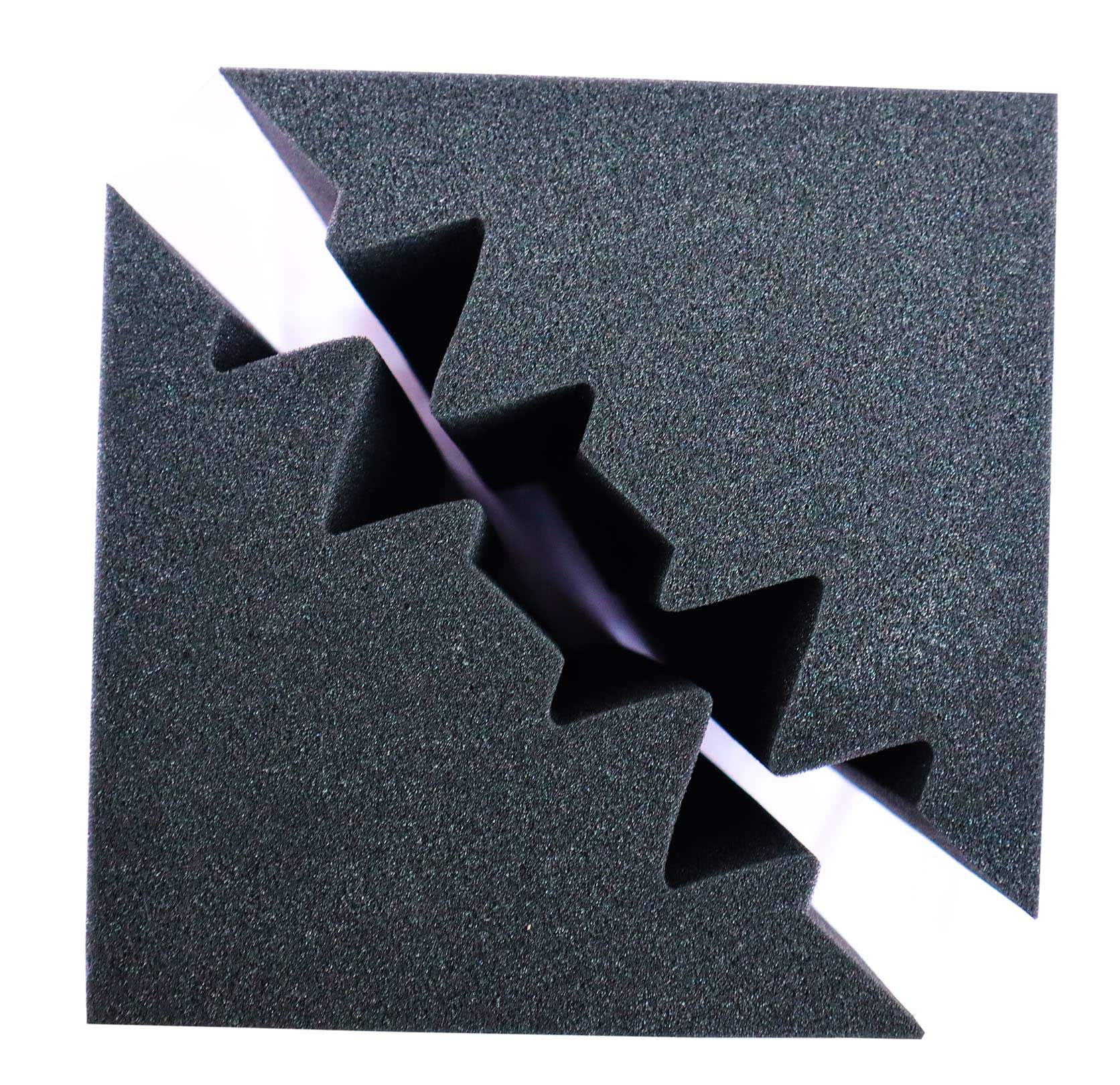 Snapklik.com : 16 PCS Acoustic Foam Bass Trap, 12" X 7" X 7" Studio ...