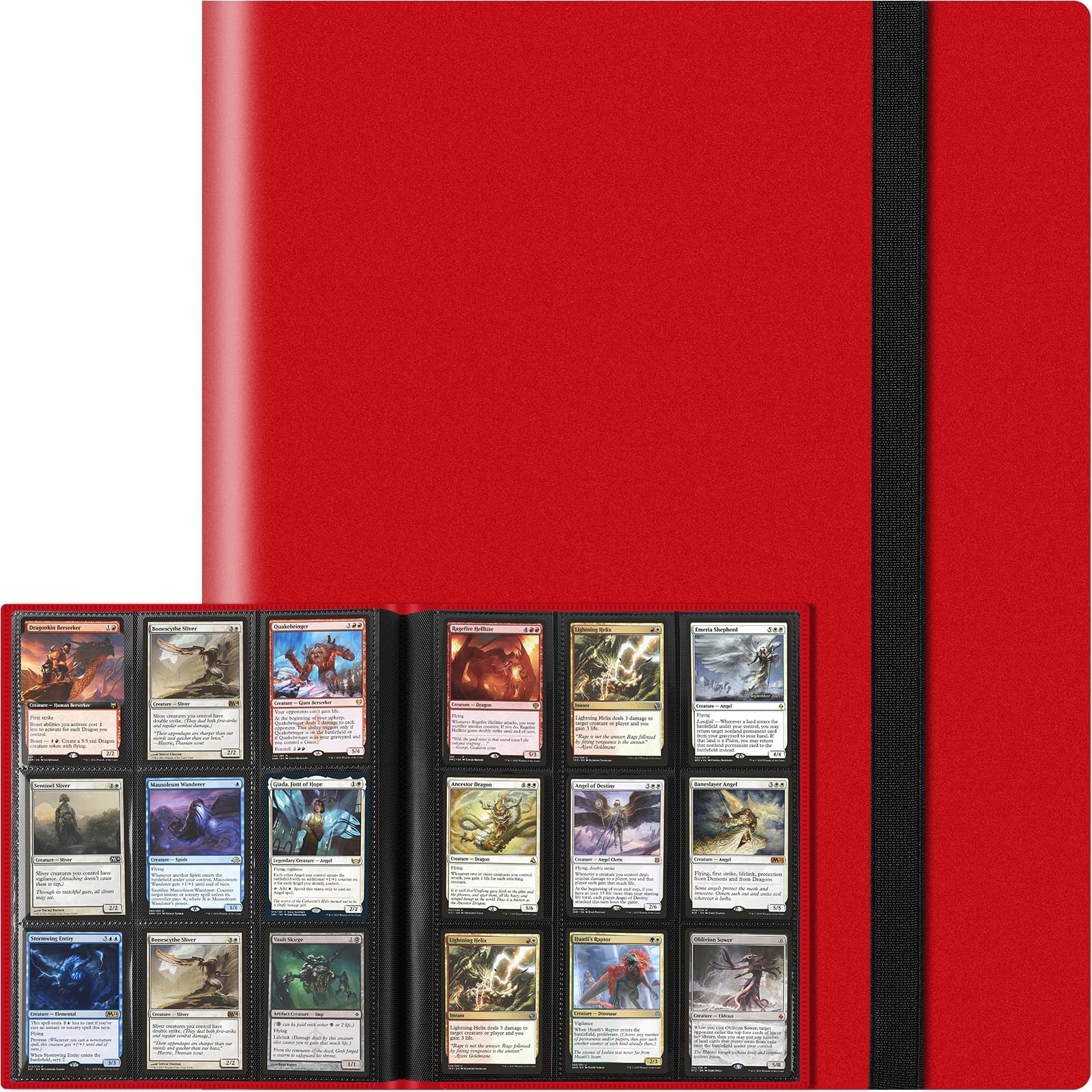 Amazon.com: Anime Card Binder - TCG Trading Card Holder Compatible with ...