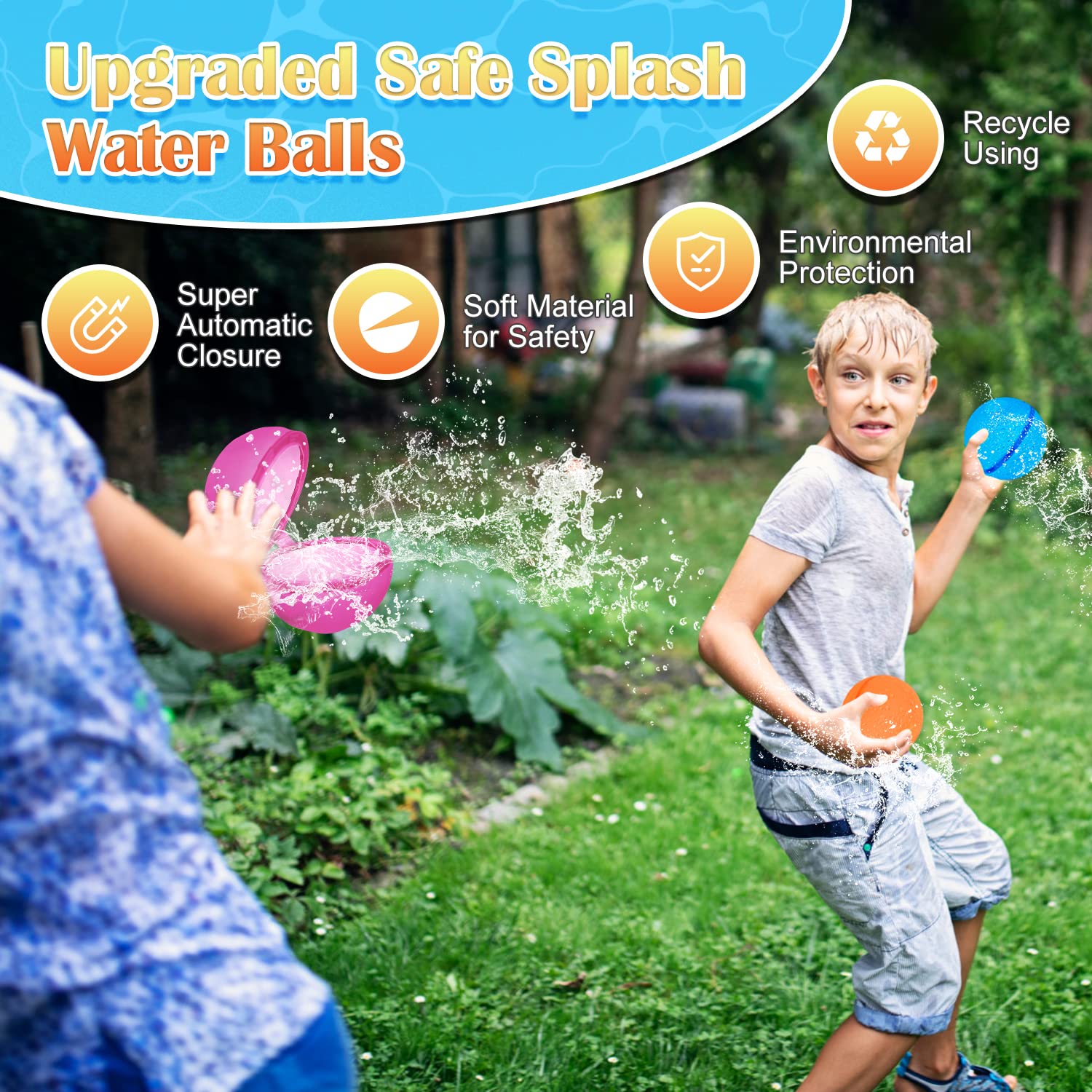 Reusable Water Balloons Refil...B0C74QPHM6 | Encarguelo.com