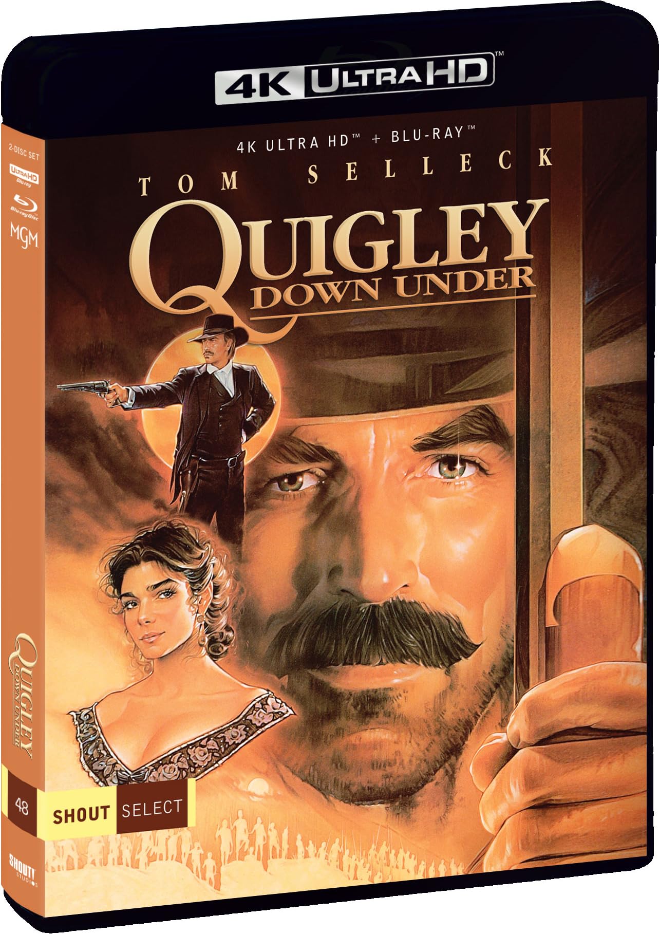 Quigley Down Under : Tom Selleck, Laura San Giacomo, Alan Rickman ...