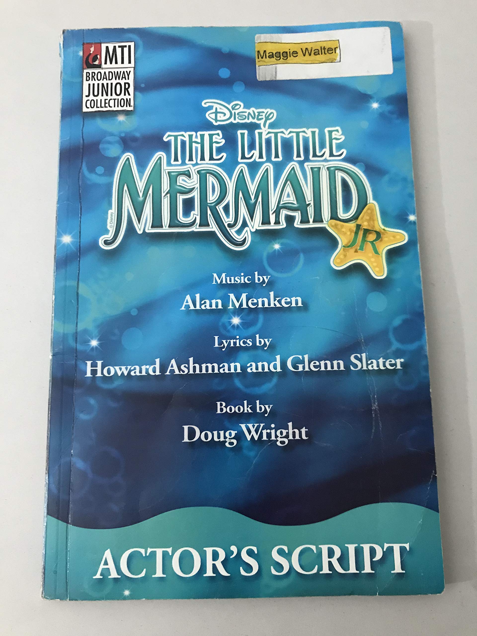MTI Broadway Junior Collection: Disney The Little Mermaid JR. Actor's ...