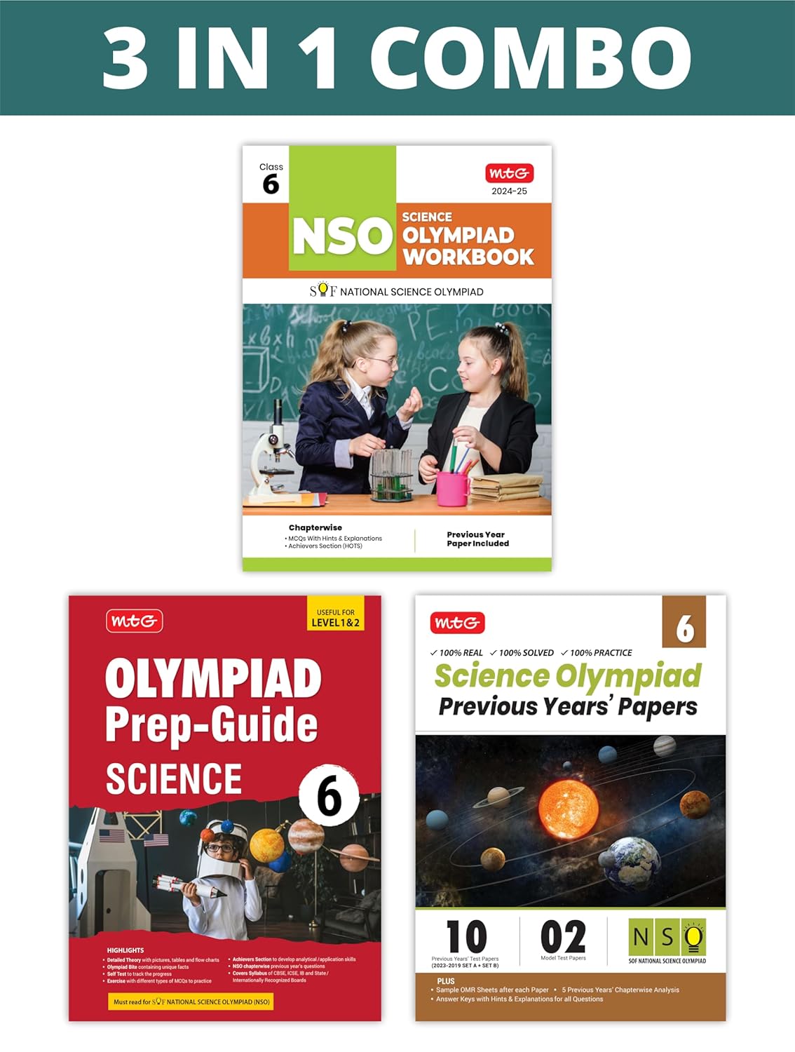 Buy MTG National Science Olympiad (NSO) Workbook, Prep-Guide & Previous ...
