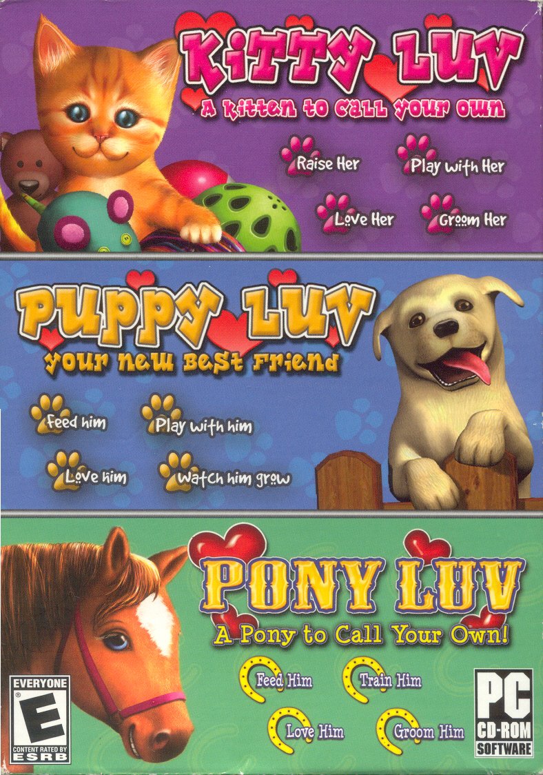 Amazon.com: Luv Multi-pack: Kitty Luv, Puppy Luv, Pony Luv : Video Games