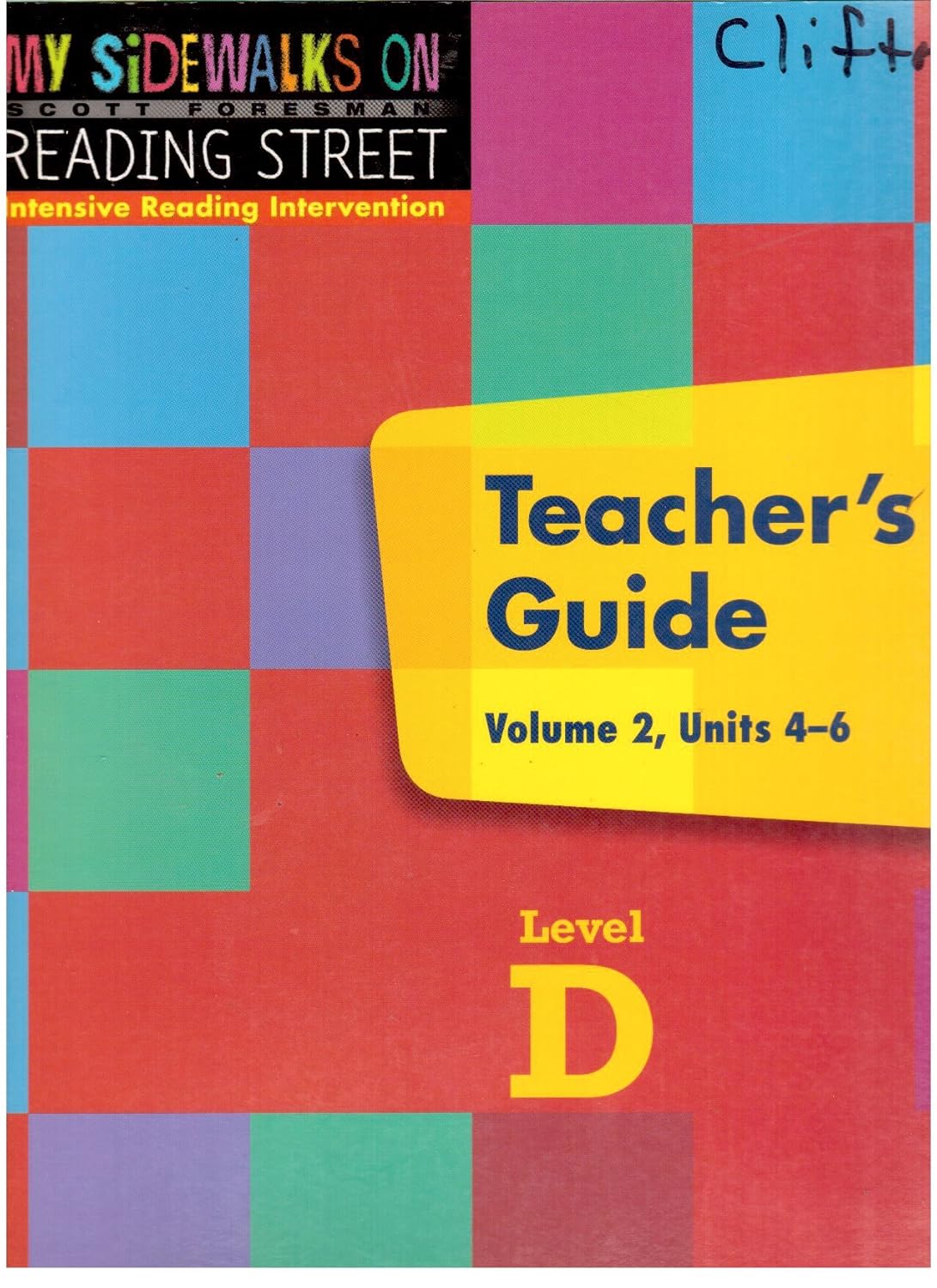 My Sidewalks on Reading Street Teacher's Gde Volume 2, Units 4-6 (Level ...
