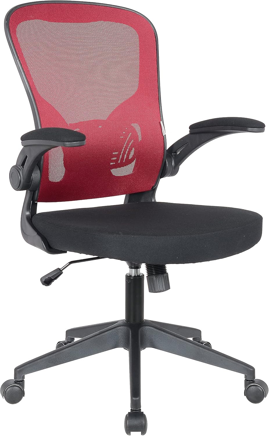 Amazon.com: LeisureMod Ergonomic Office Chair - Red Swivel Desk Chair ...