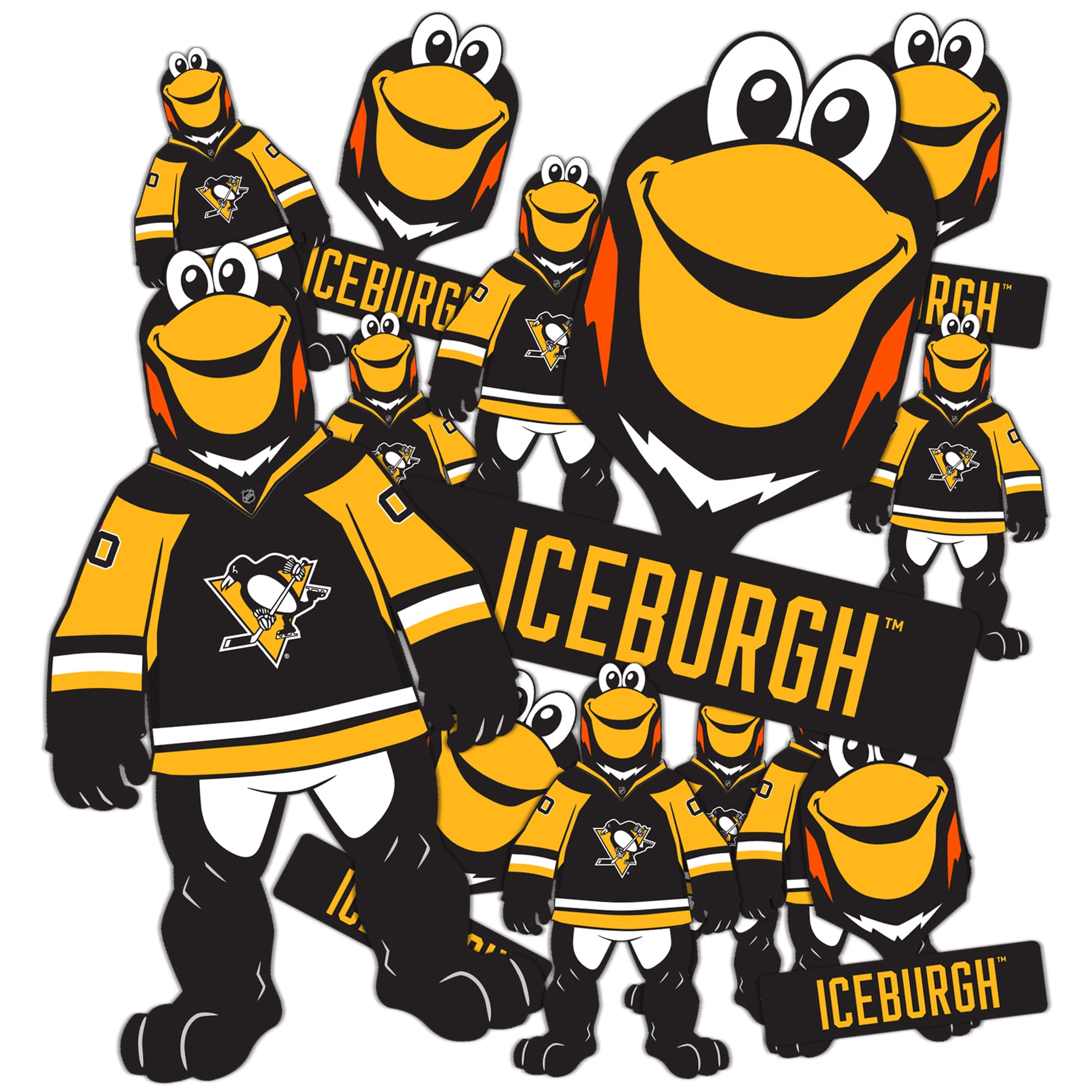 Iceburg Pittsburgh Penguins Mascot Pittsburgh Penguins Foundation