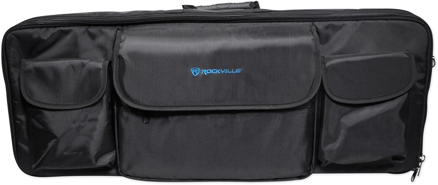 Amazon.com: Rockville 49-Key Case Soft Carry Bag 4 Impulse+Launchkey 49 ...