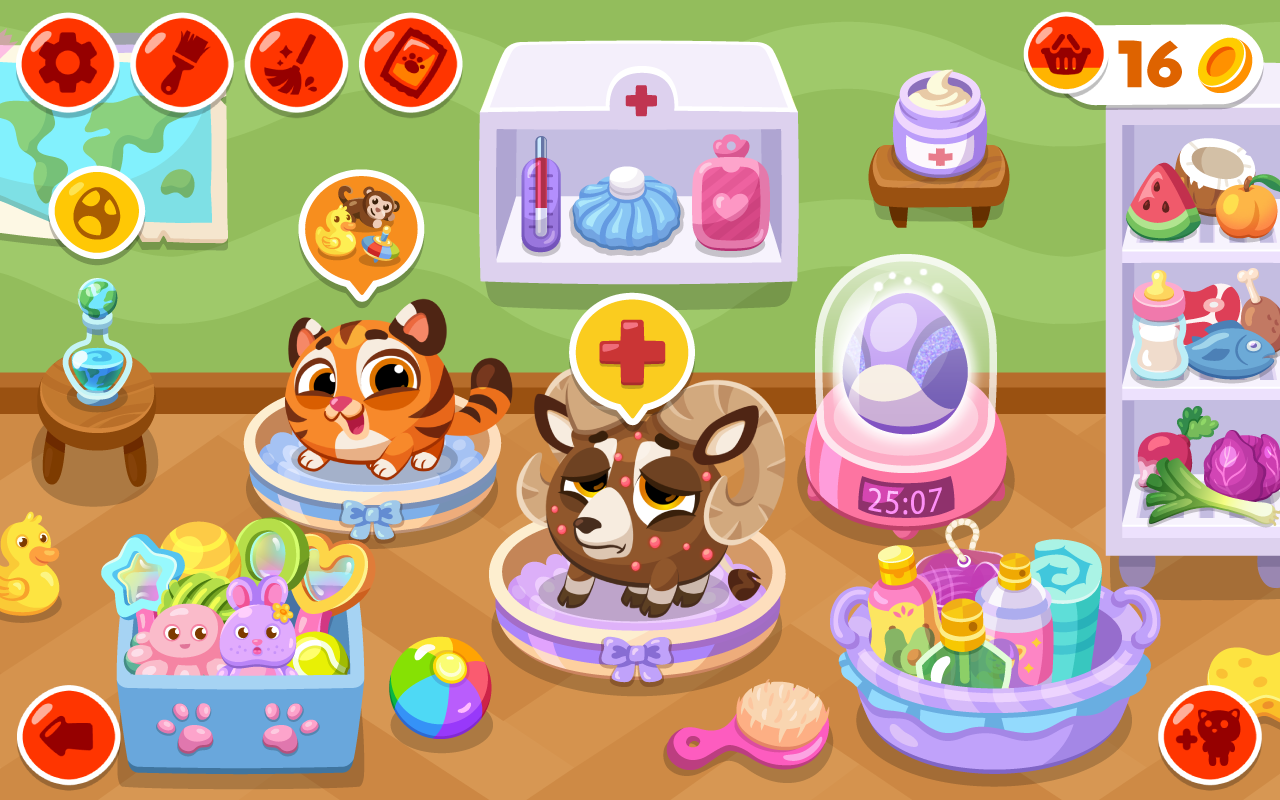 Bubbu School – 私のかわいい動物-Amazonアプリストアのアプリ