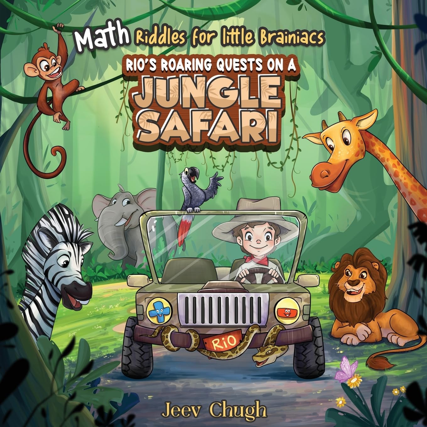 Amazon.com: Math Riddles for Little Brainiacs: Rio’s Roaring Quests on ...