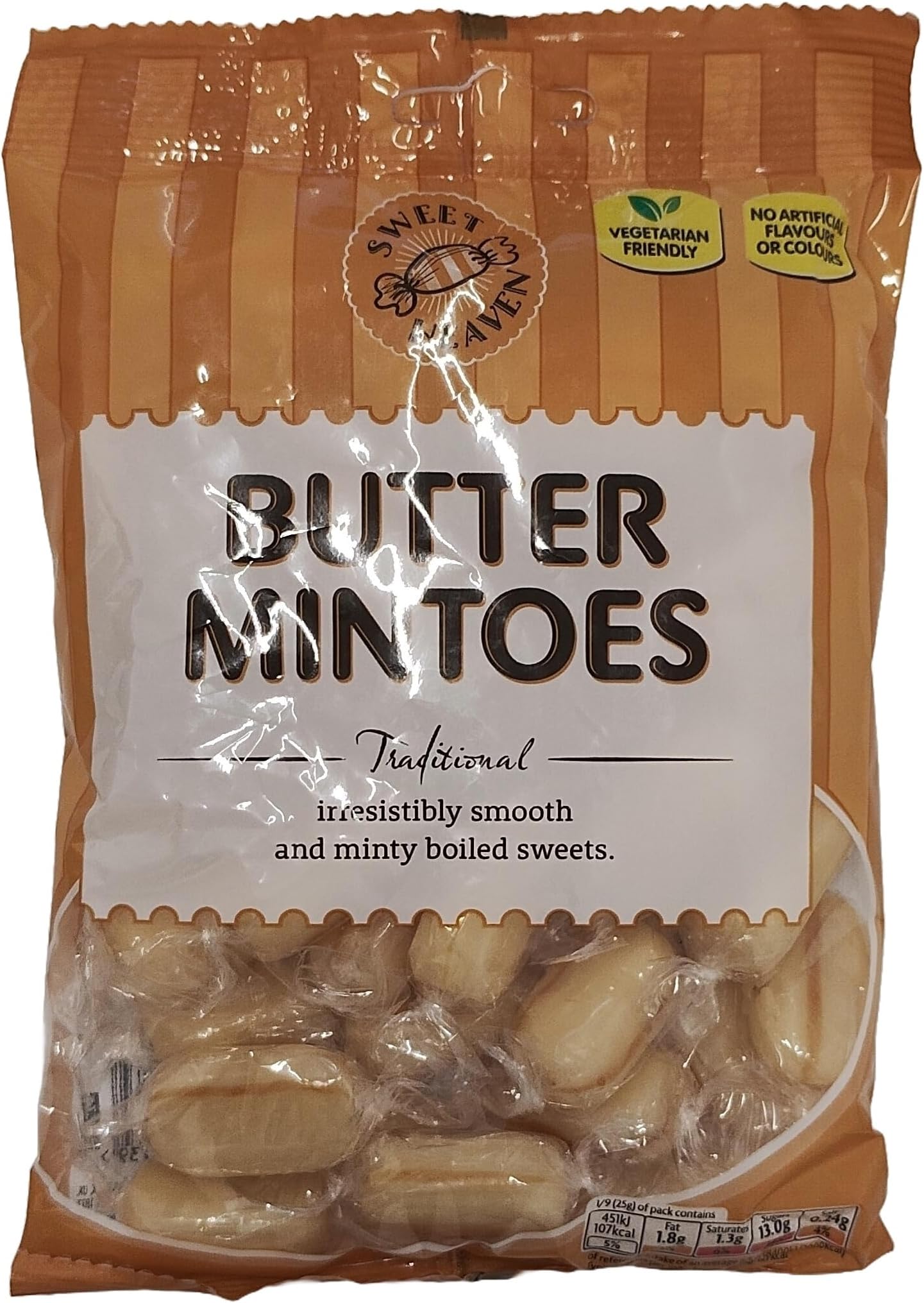 Amazon.com : British Candy World Traditional British Butter Mintoes ...