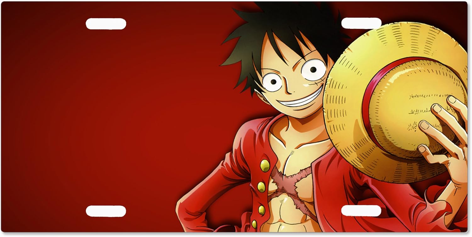 Luffy - One Piece License Plate : Amazon.ca: Everything Else