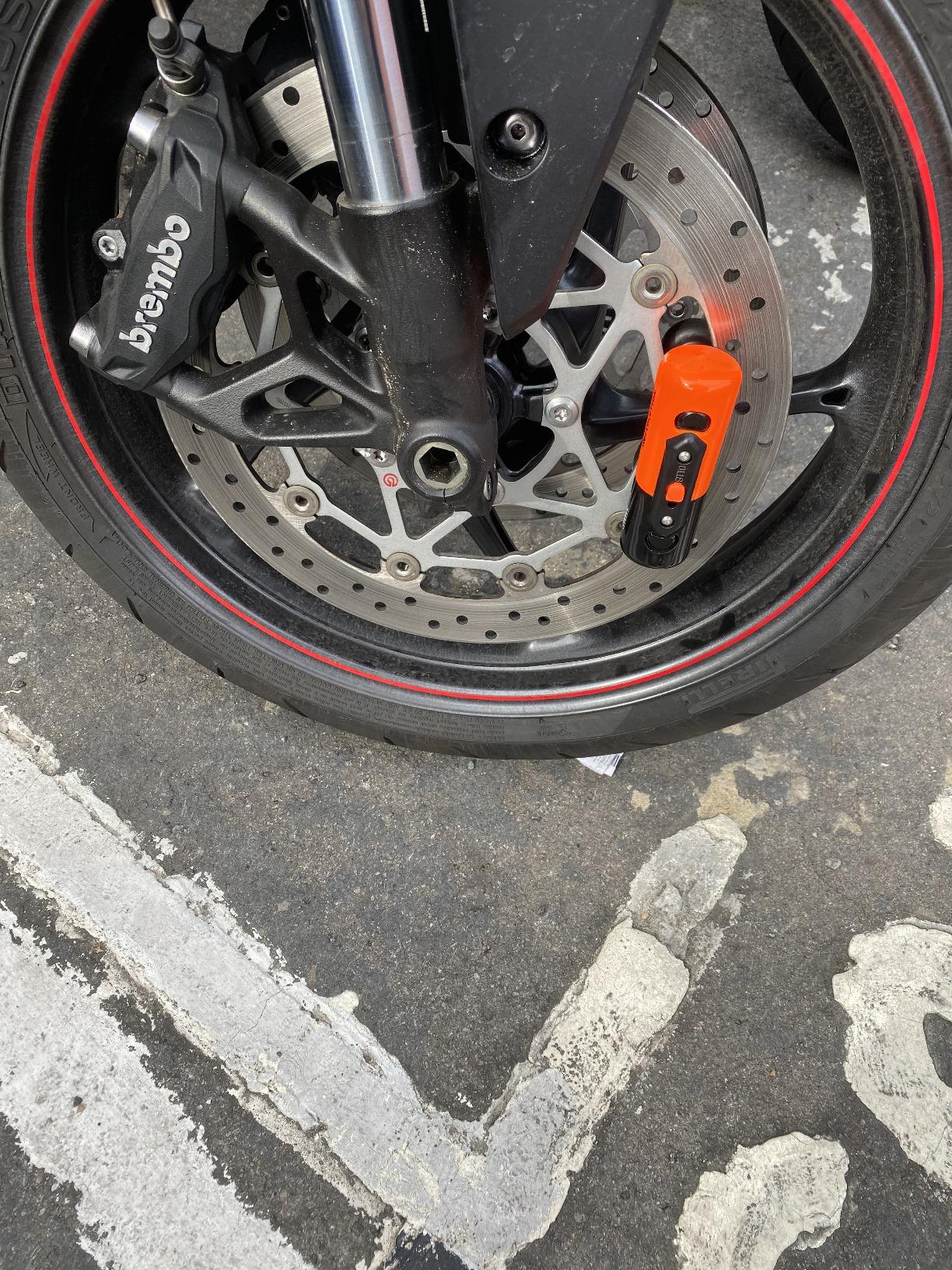 Kryptonite Evolution Compact Lock - Orange, Disc : Amazon.co.uk: Sports ...