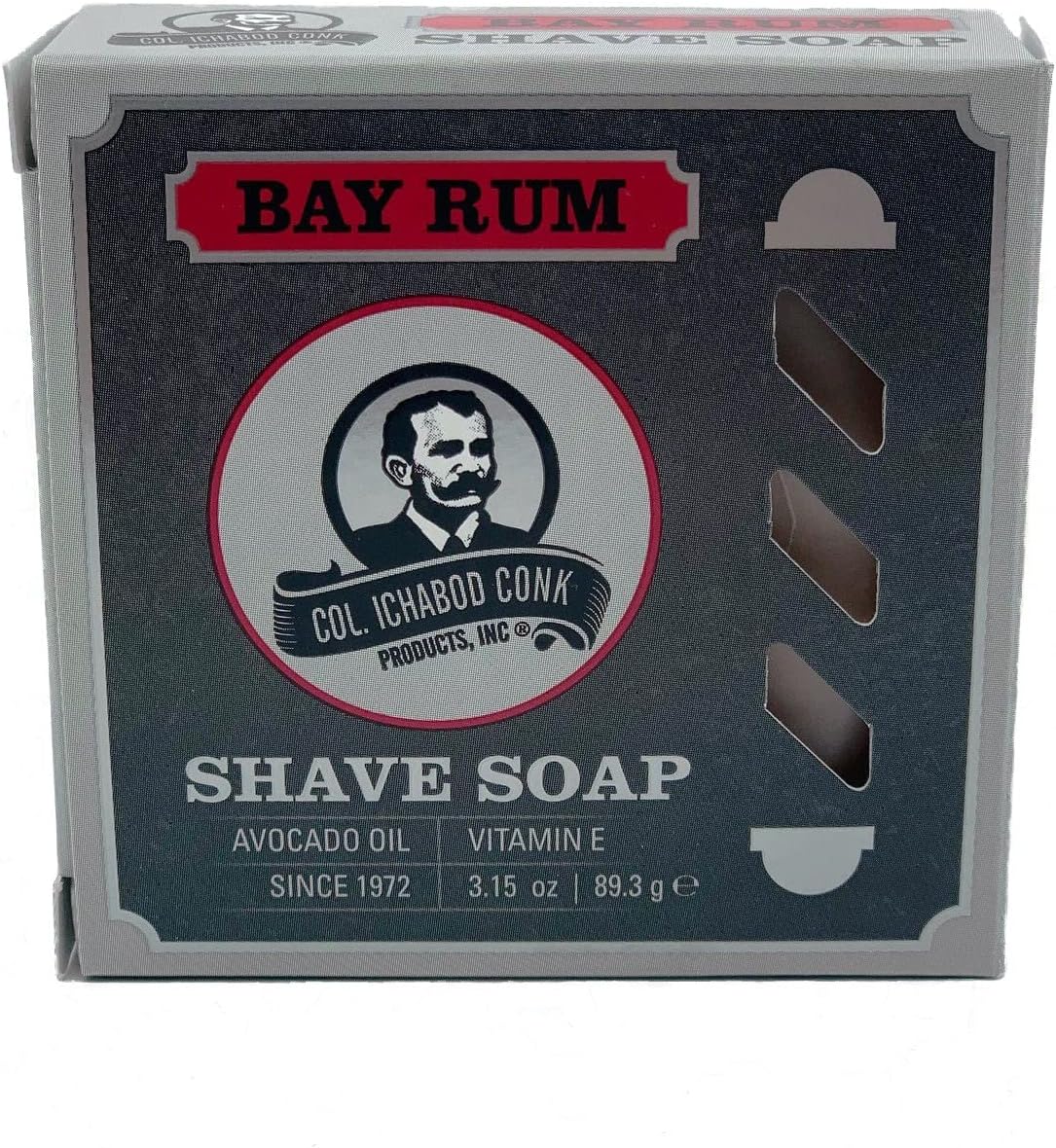 Amazon.com: Col. Conk Almond Glycerine Shave Soap 2.25 oz : Beauty ...