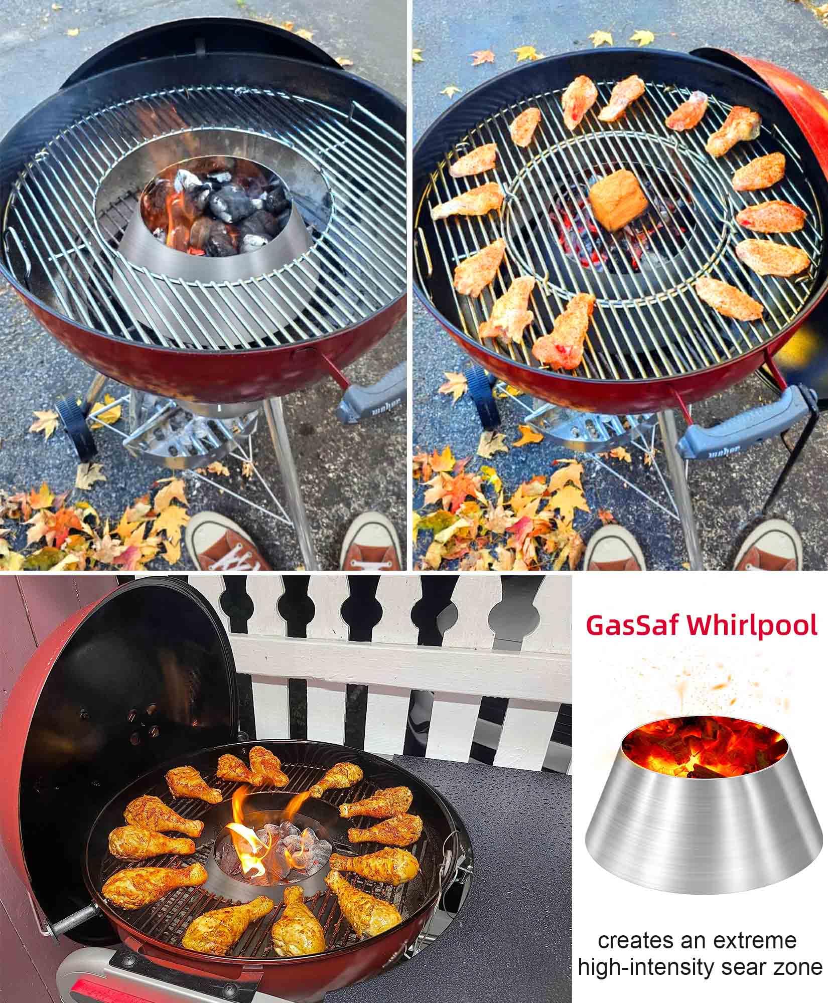 Snapklik.com : BBQ Whirlpool Direct Heat For Charcoal Grills, Weber ...