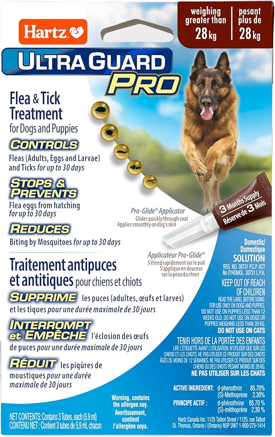 UltraGuard Pro Topical Flea & Tick Prevention for Dogs and Puppies ...