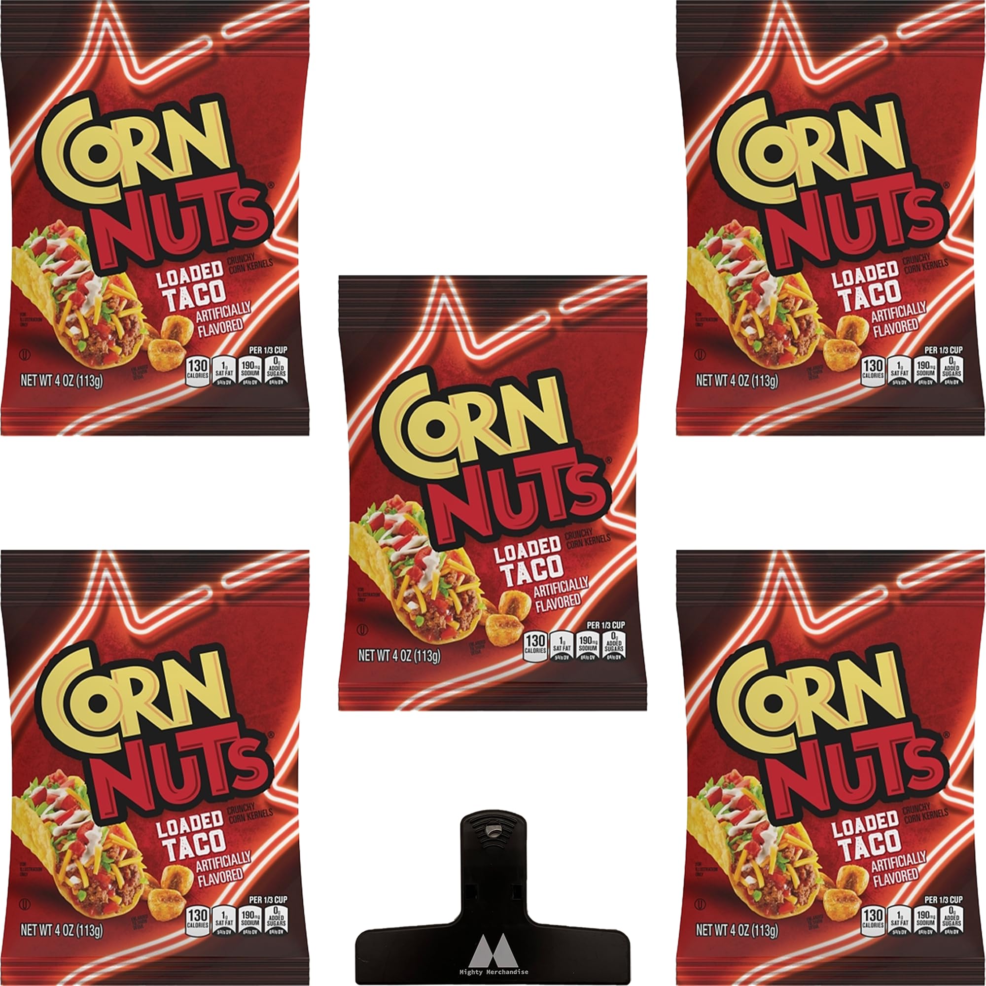 Amazon.com: Corn Nuts Loaded Taco Flavored Crunchy Corn Kernels - 4 oz ...
