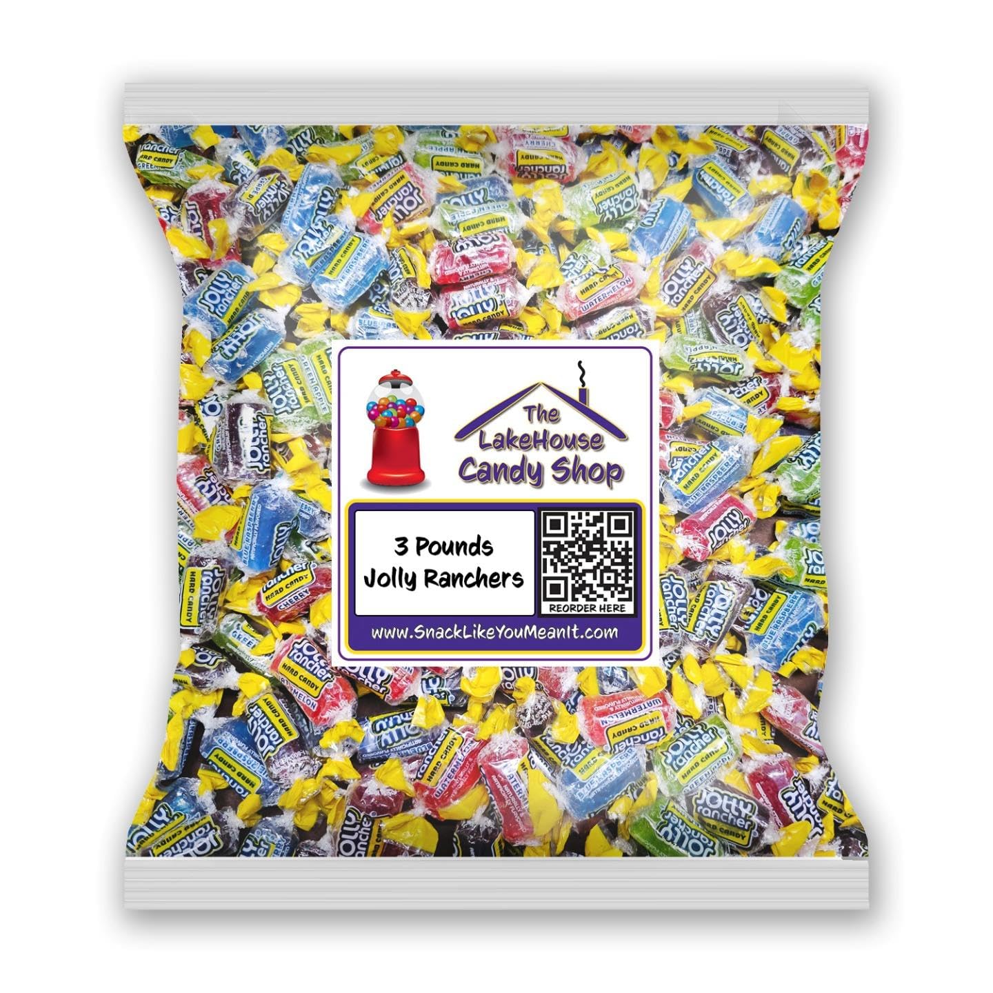 Amazon.com : Jolly Ranchers Hard Candy Bulk Packaged by The LakeHouse ...